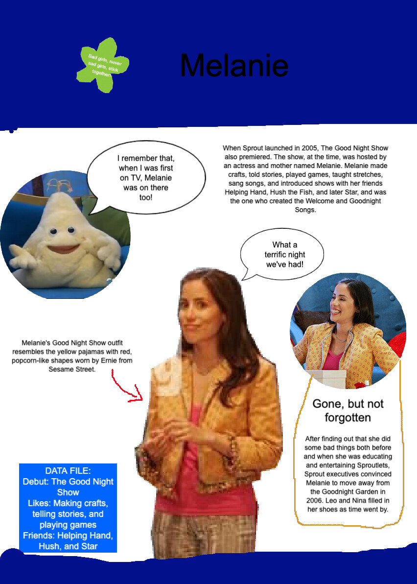 ArtStation - Sprout Character Encyclopedia - Melanie