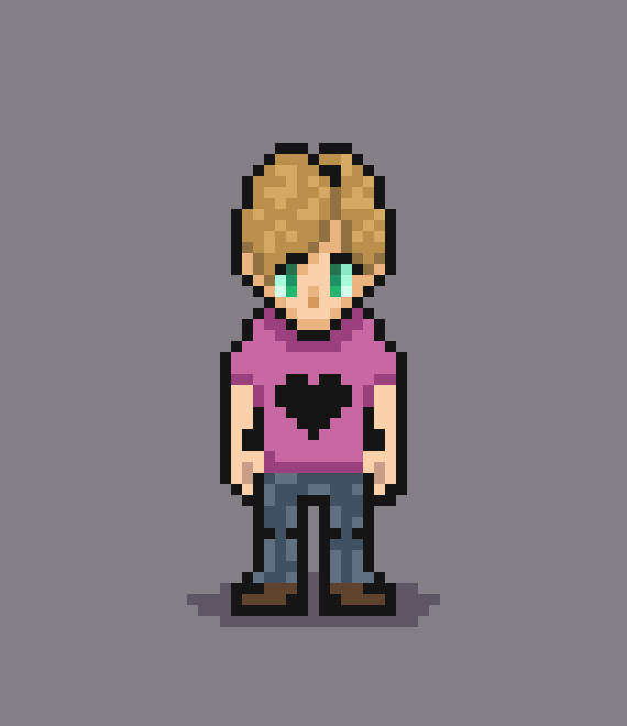 ArtStation - Simple Character for RPG Games