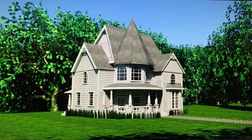 ArtStation - Victorian House Model