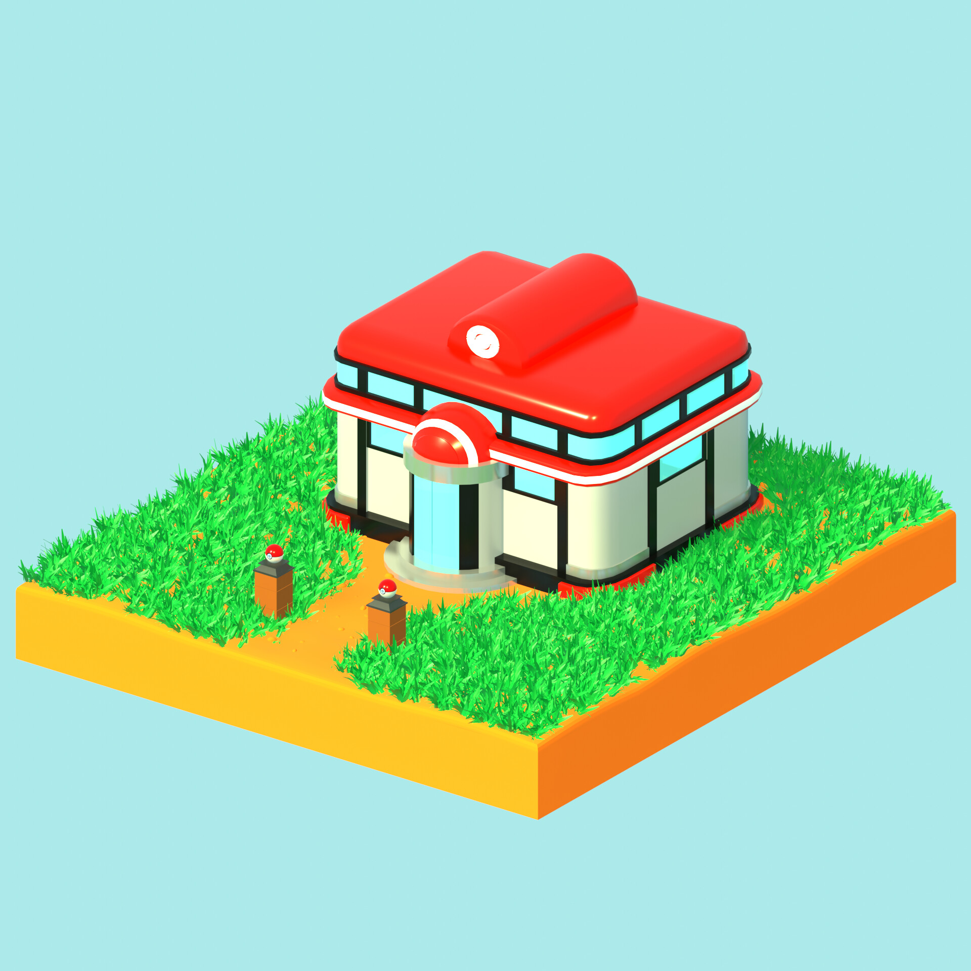 ArtStation - PokeCenter