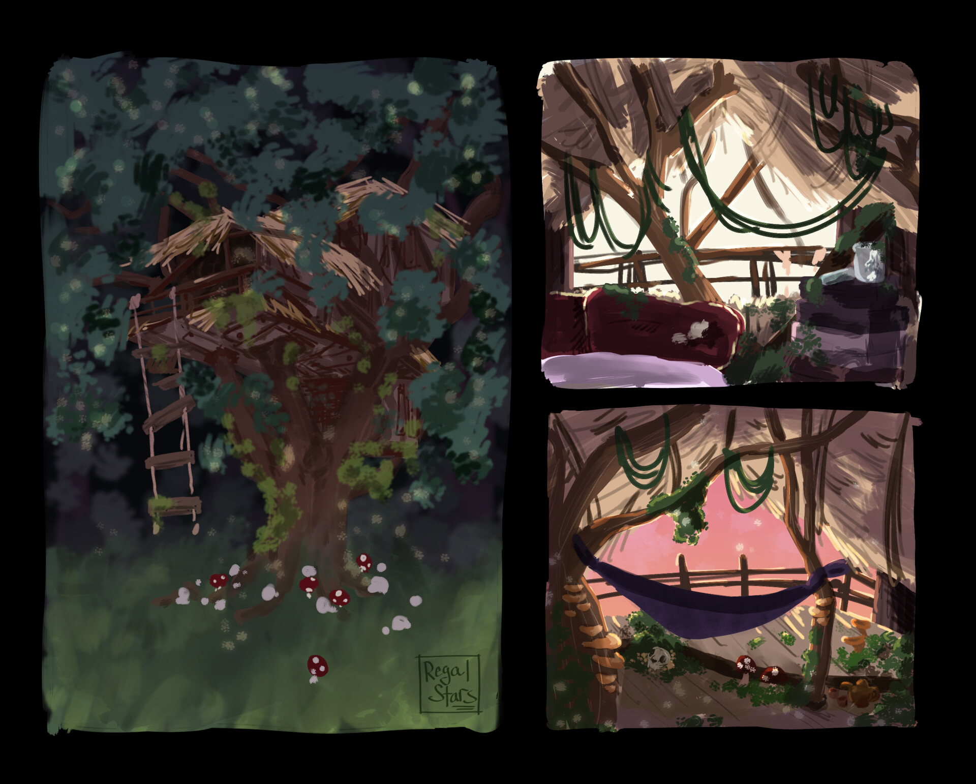 ArtStation - The Druid's House