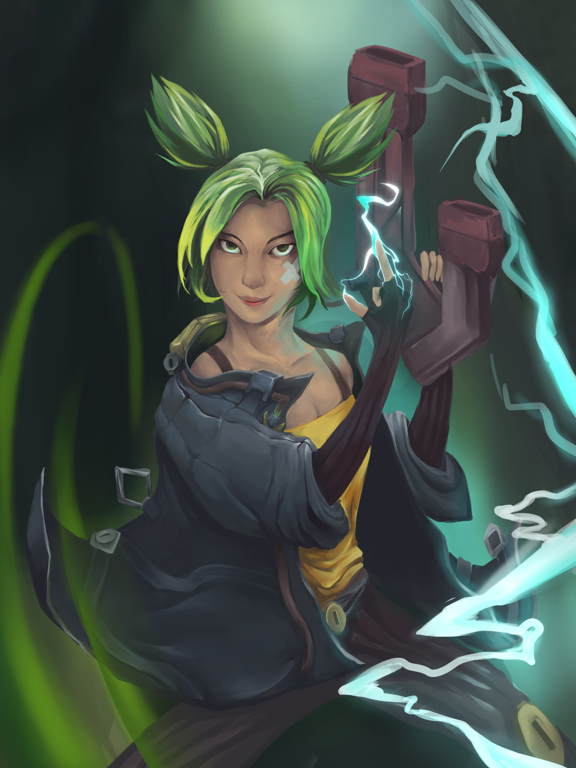 ArtStation - Zeri - League of Legends Fanart