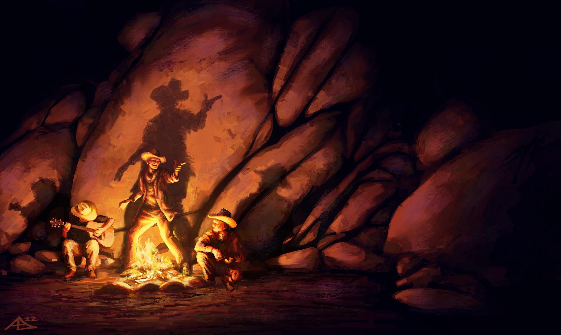 ArtStation - Fireside Storytelling