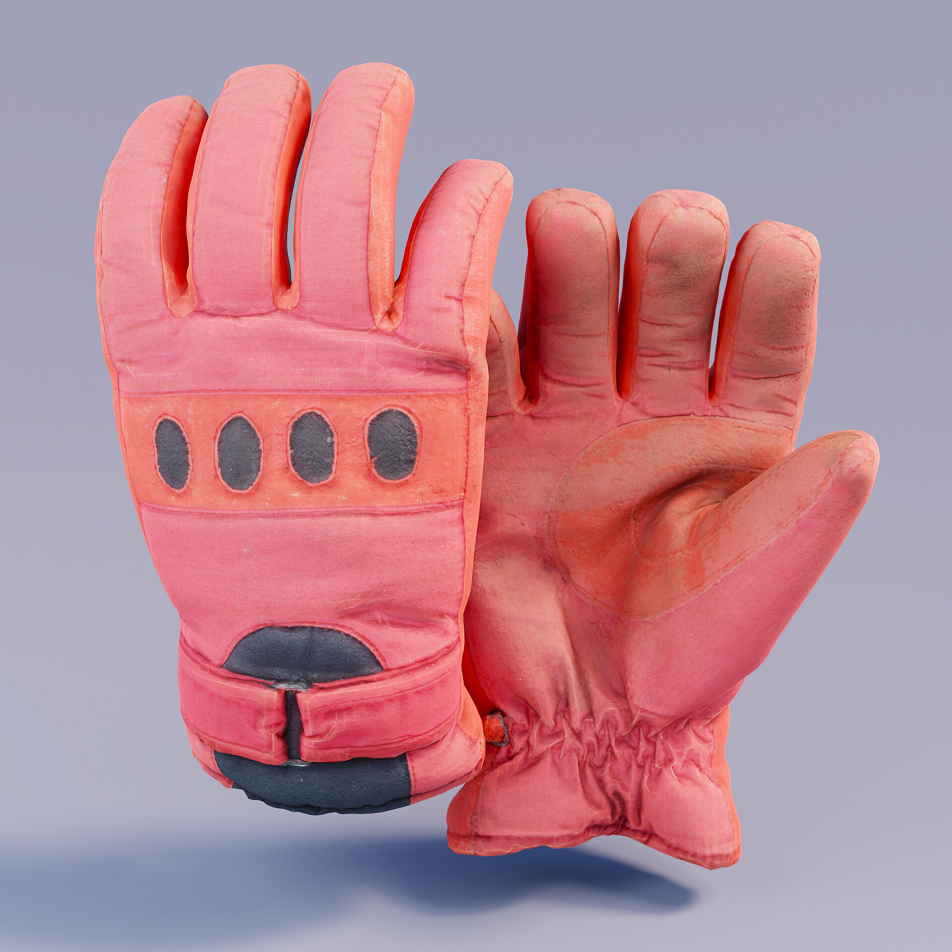 ArtStation - Used red gloves