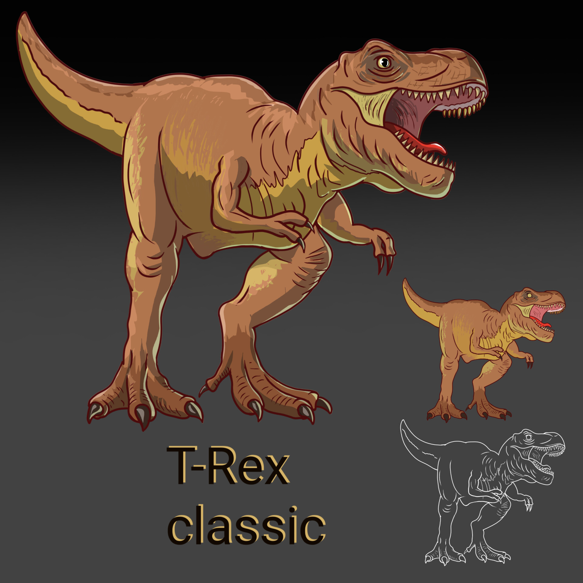 ArtStation - T-Rex classic