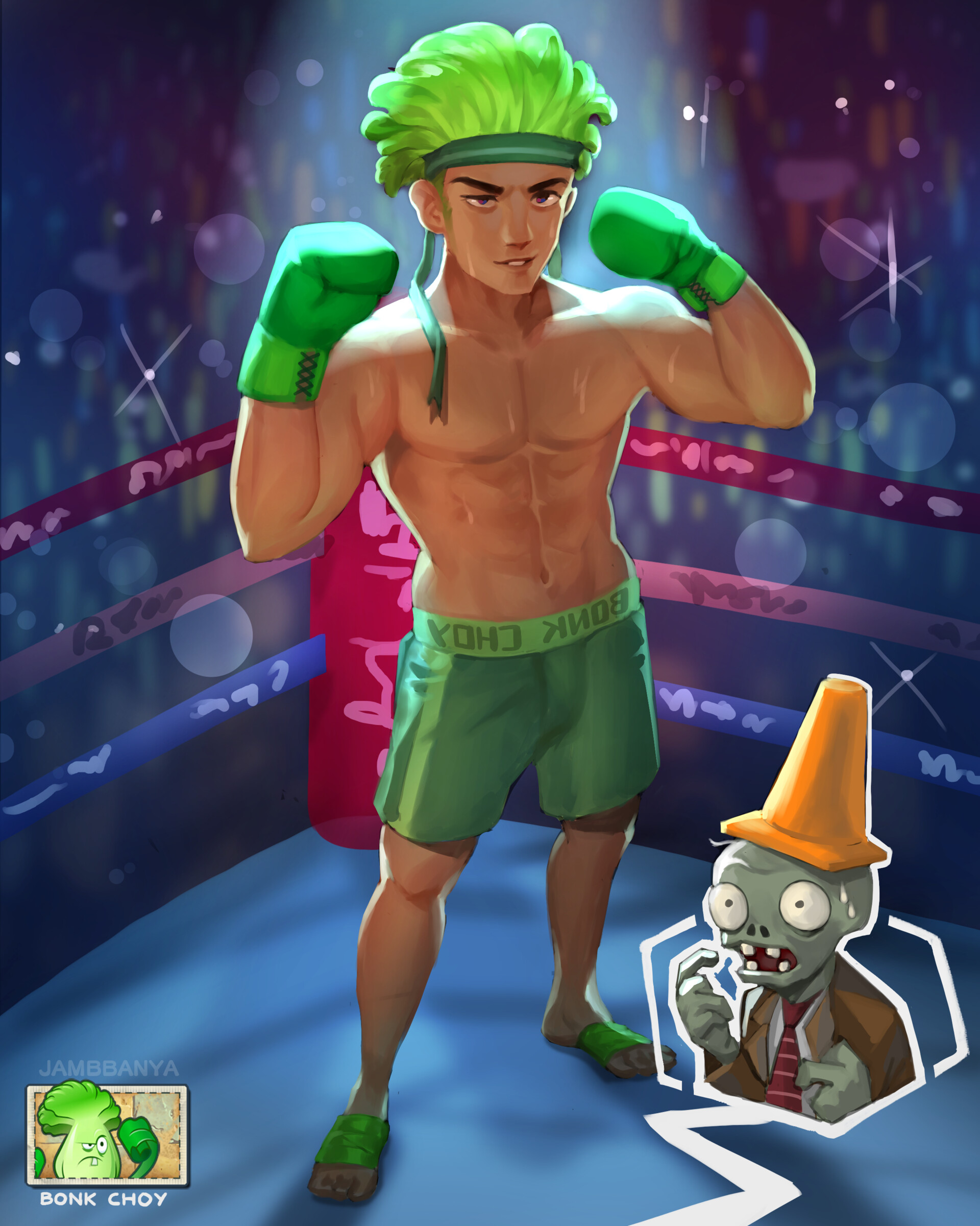 ArtStation - Gijinka - Bonk Choy