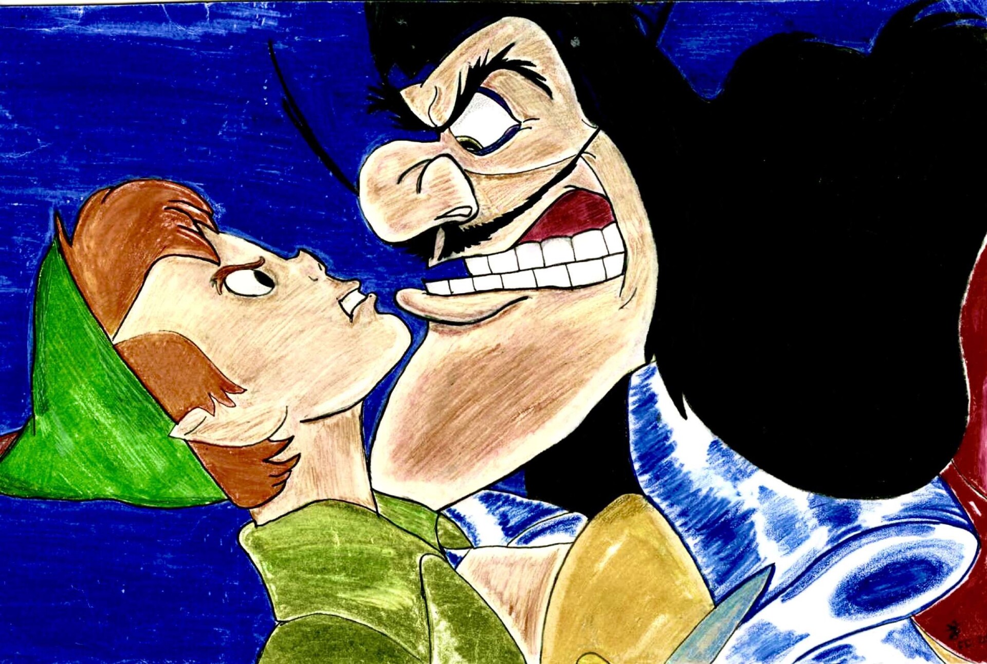 ArtStation - Peter Pan and Hook