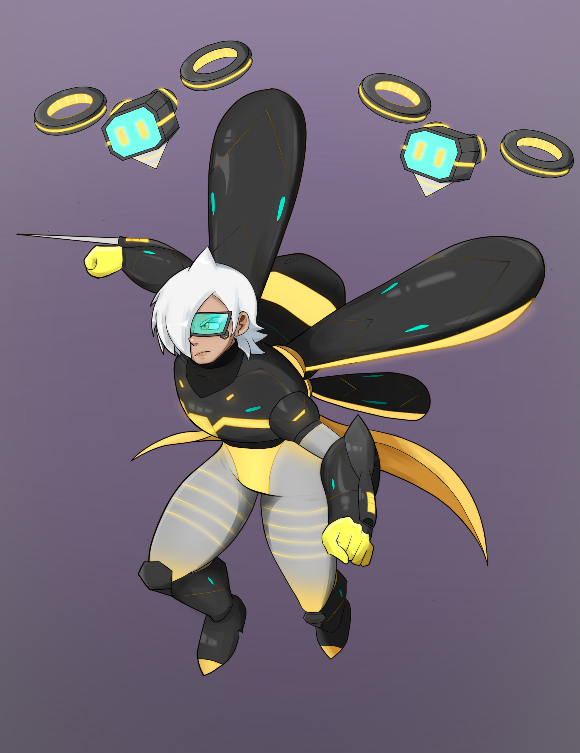 ArtStation - Character Design Project 2: Queen Bee
