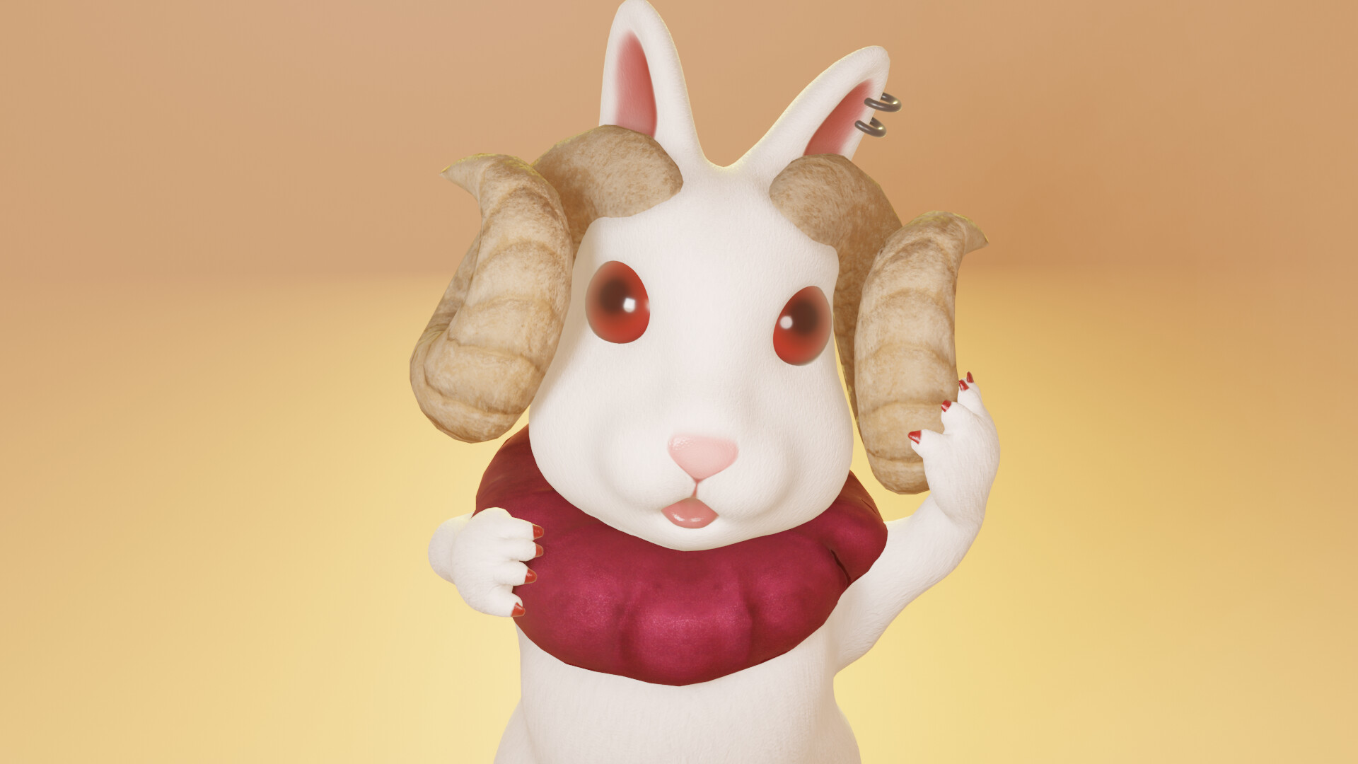 ArtStation - Rabbi_Queen Rabbit _ character mascot