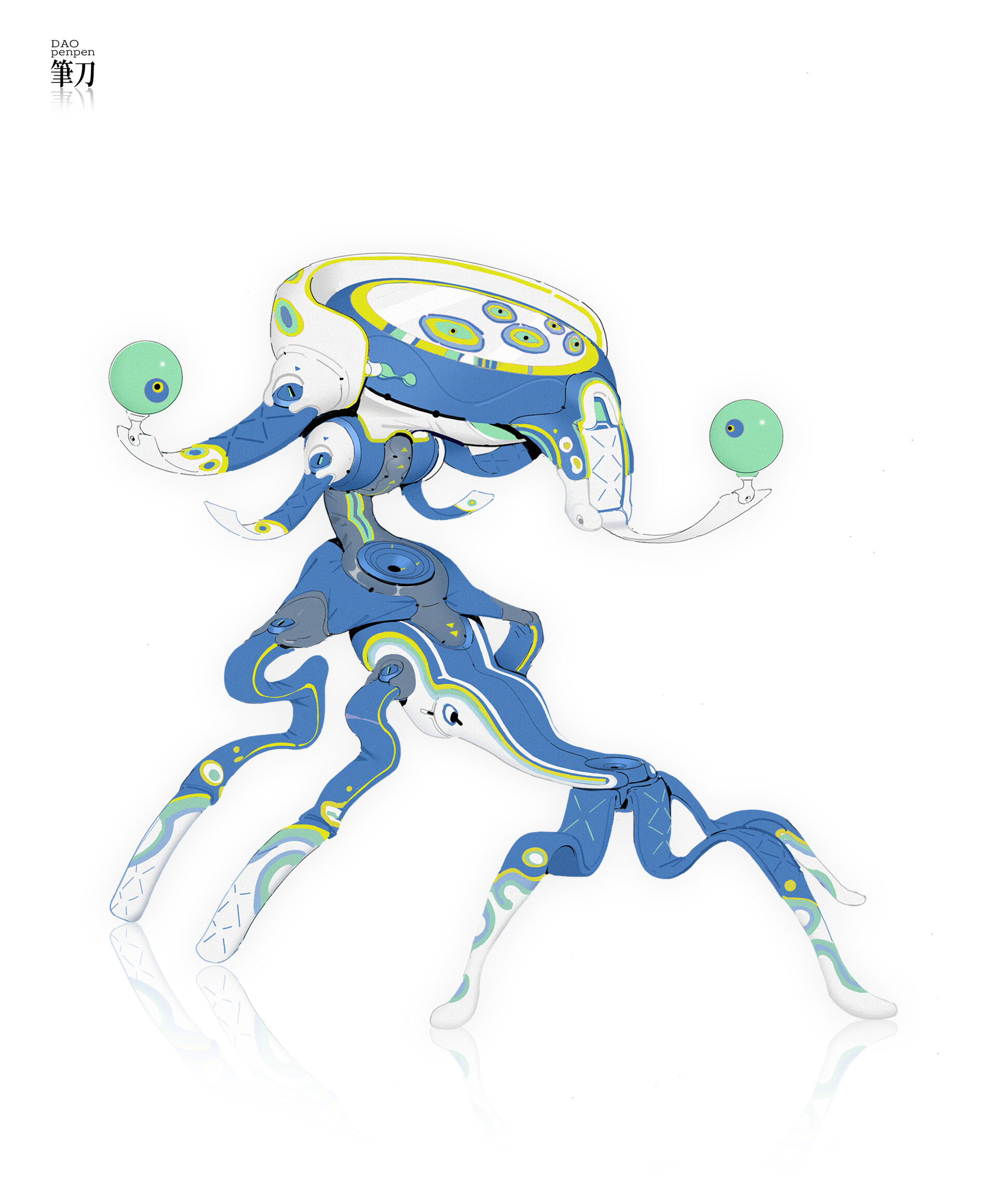 ArtStation - Mechanical creature：Elephant