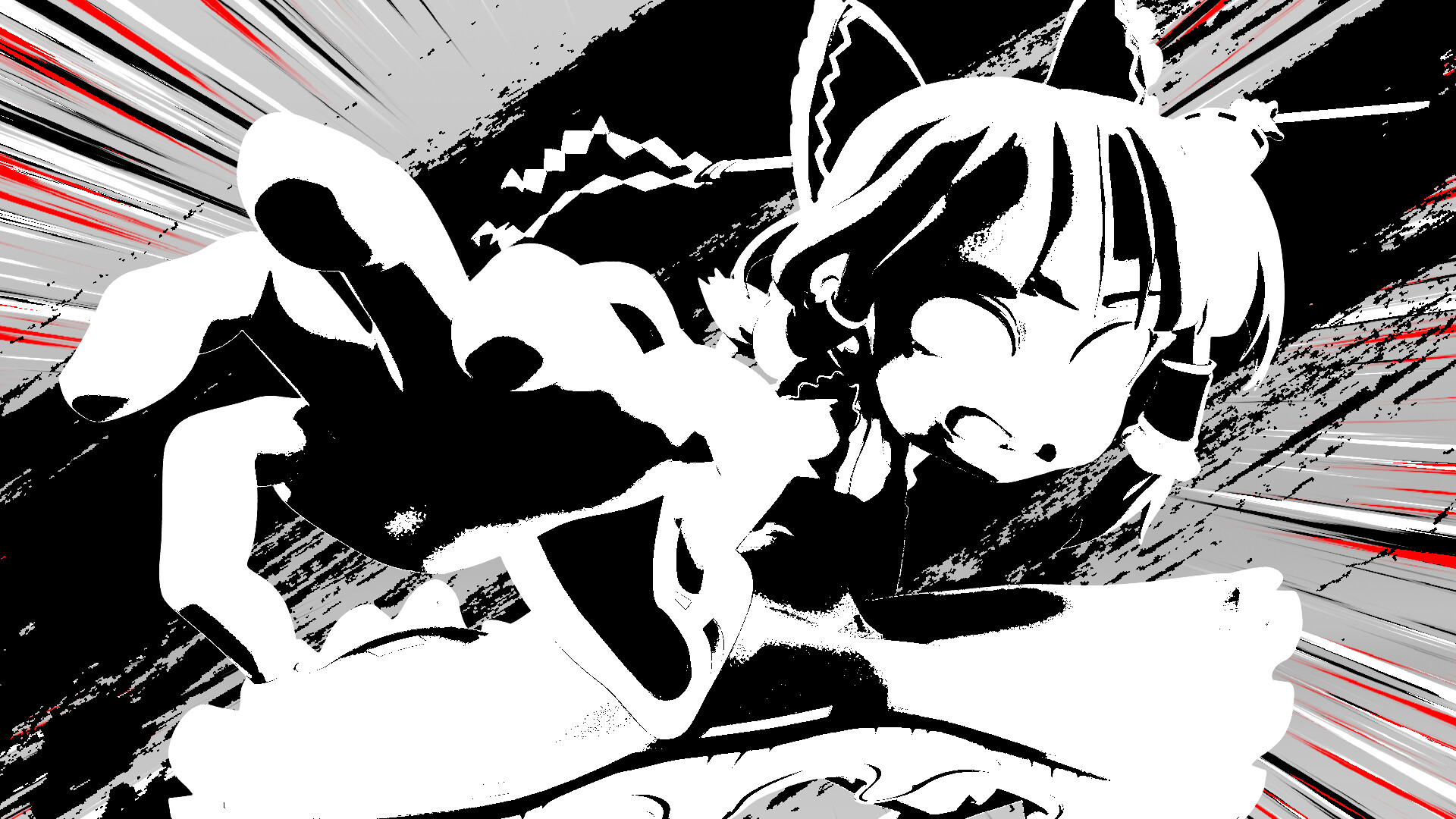 ArtStation - touhou x Guilty Gear Fusion