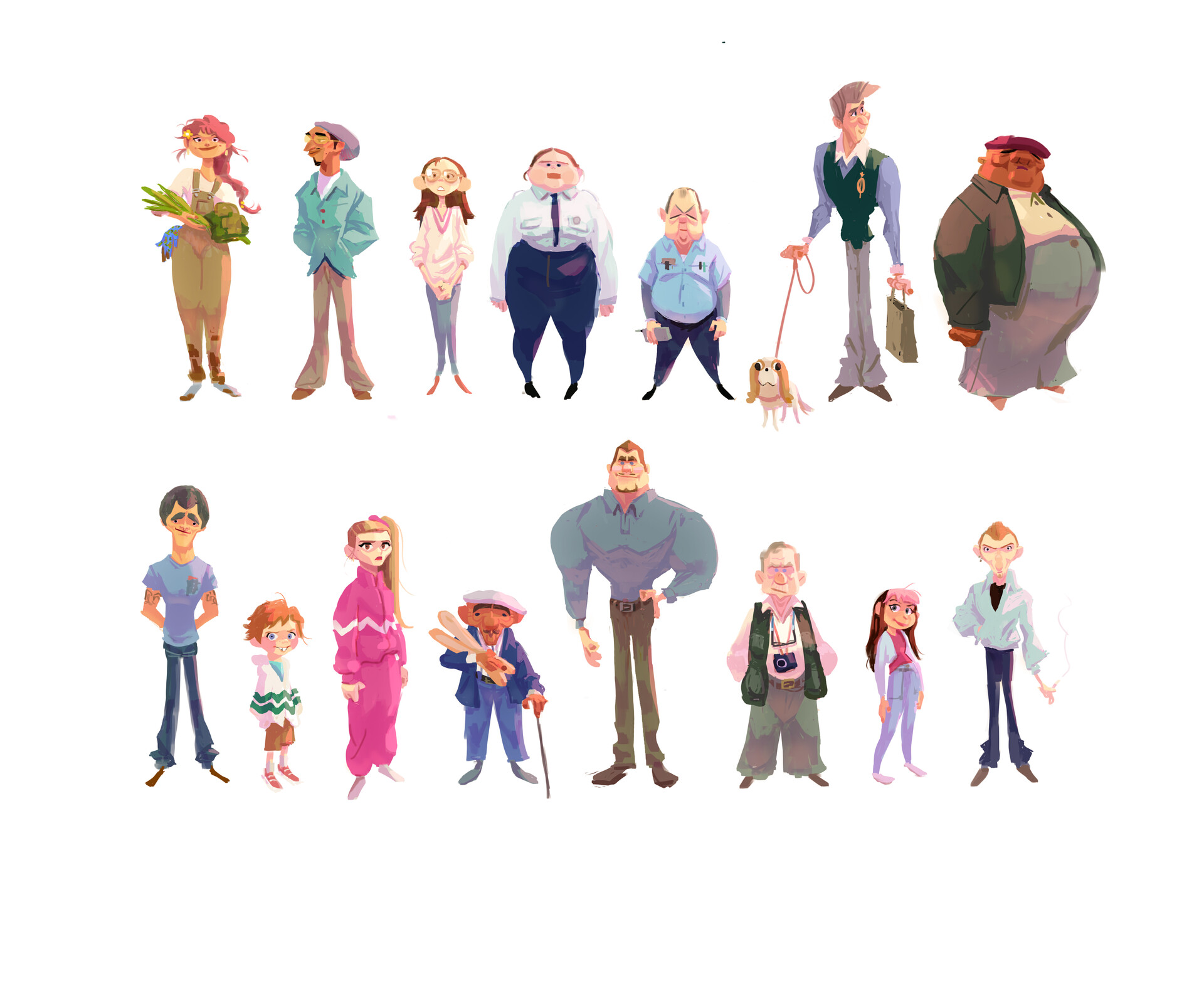 ArtStation - some characters