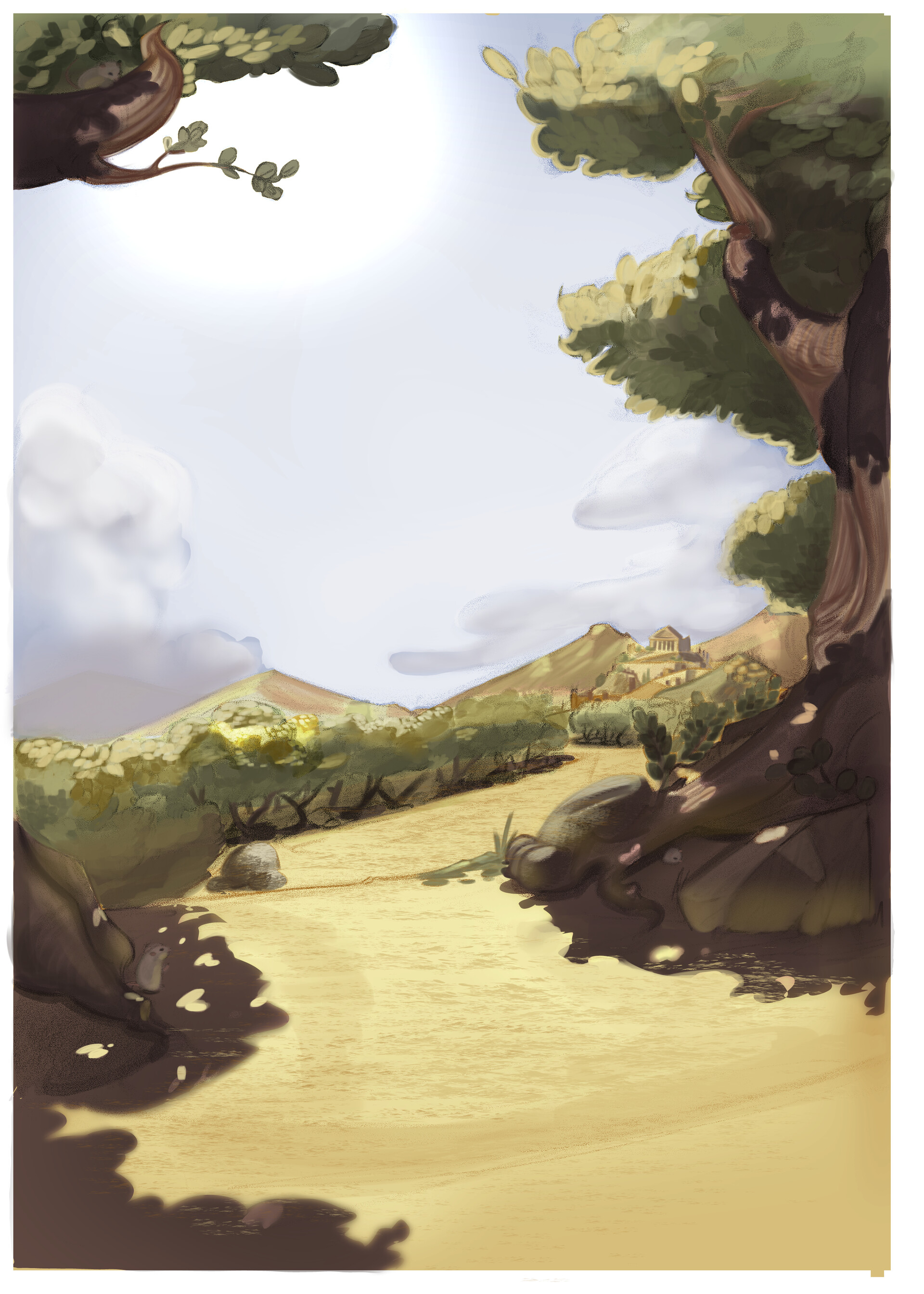 ArtStation - Comic Backgrounds