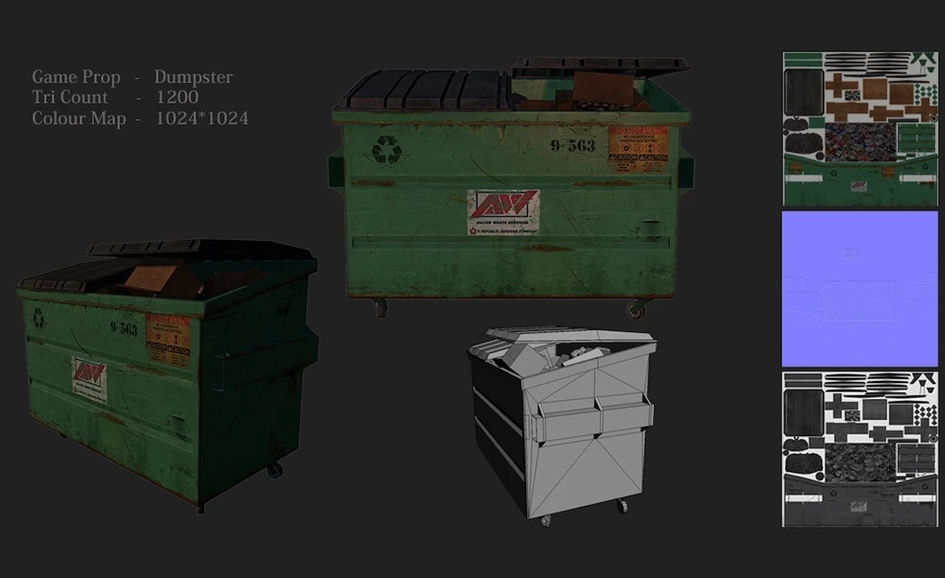 ArtStation - Dumpster