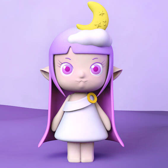 ArtStation - Q version of the elf