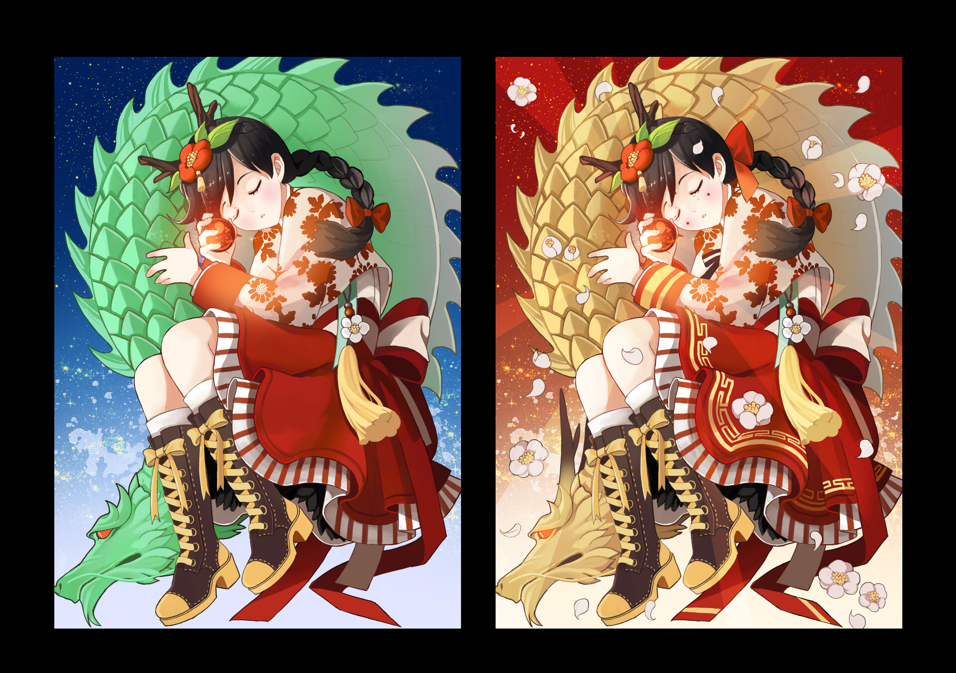 ArtStation - The legendary touch hunter TCG Card illustration works ...