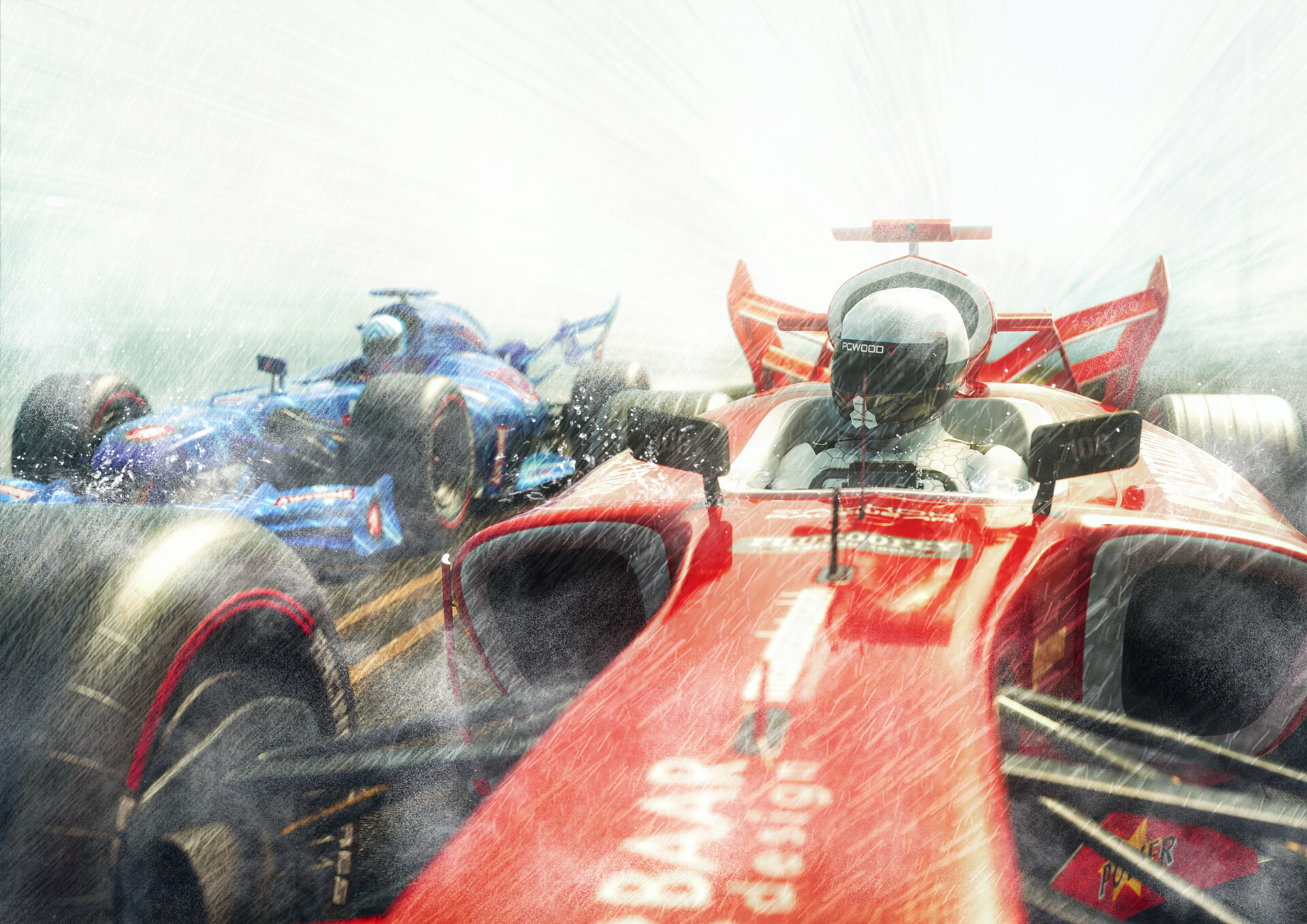 ArtStation - The Cliff Race