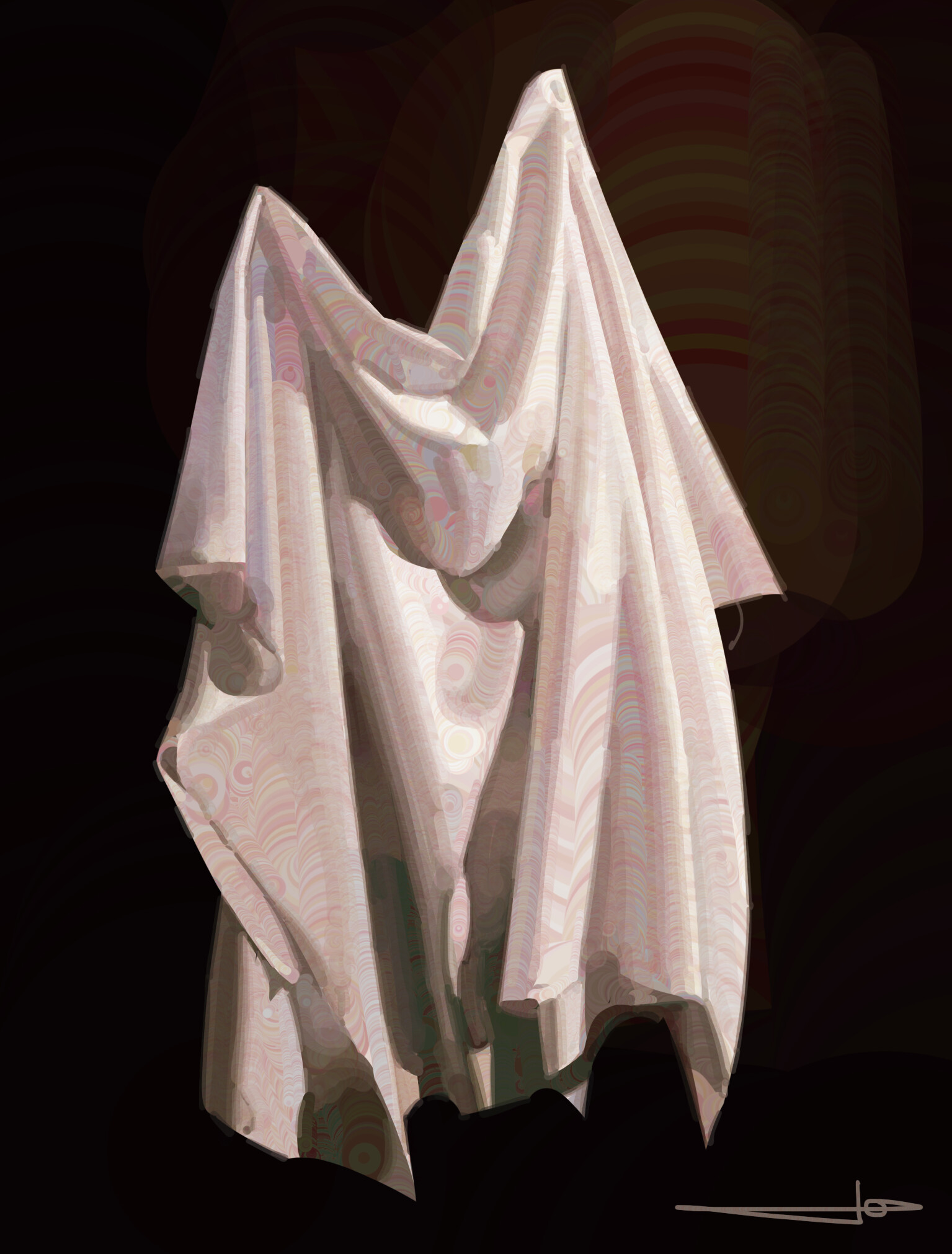 ArtStation - Drapery study