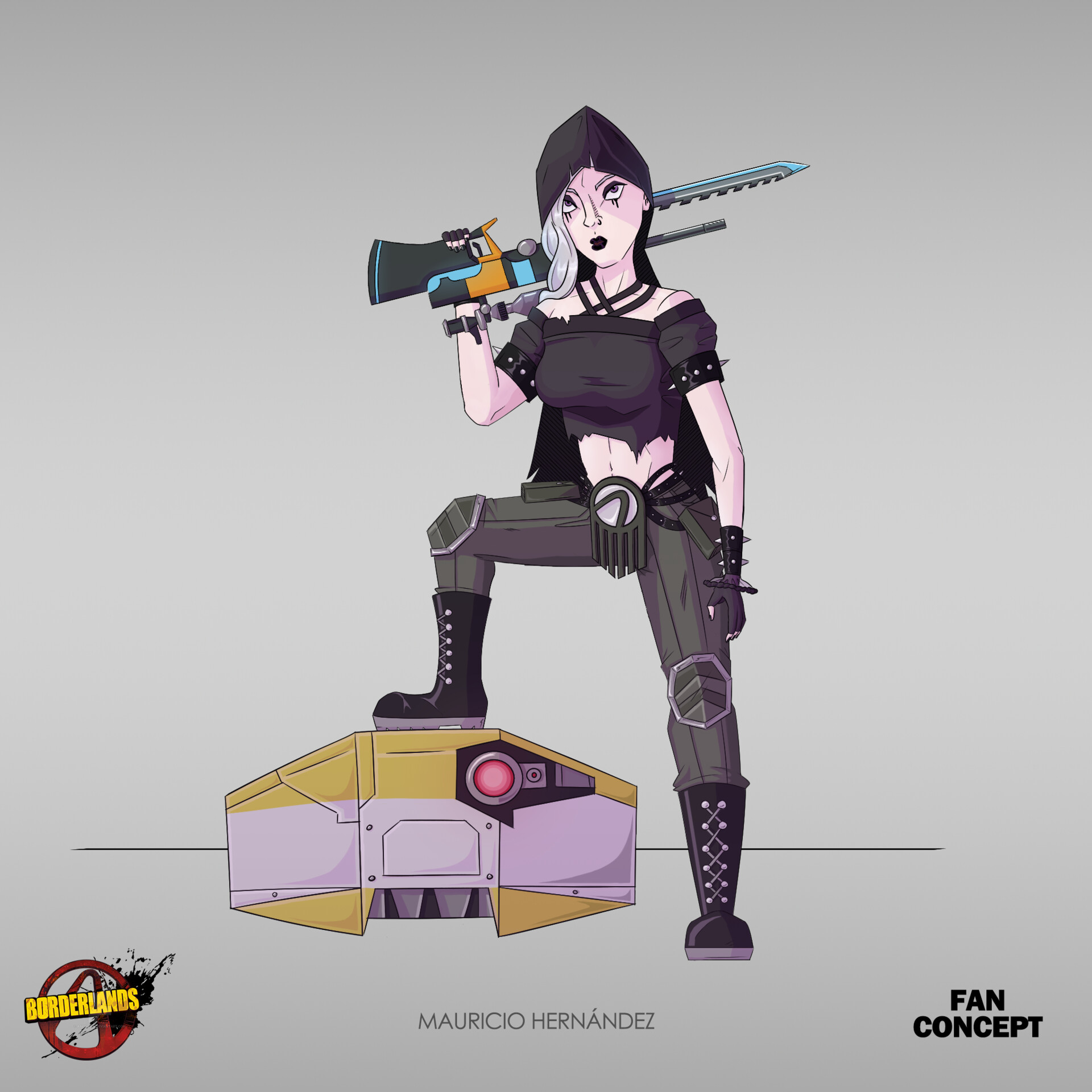 ArtStation - Borderlands - Character Design