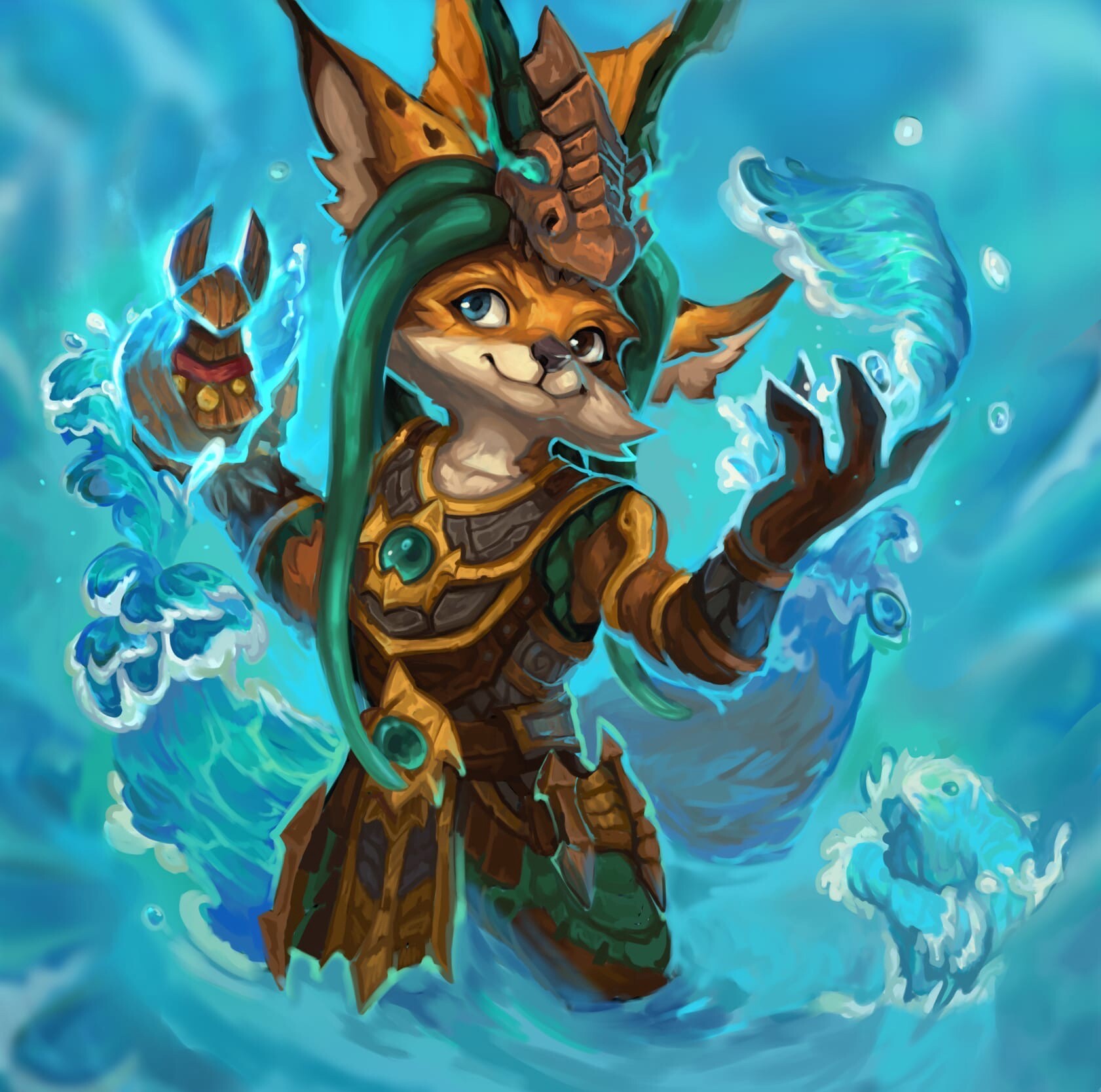 ArtStation - Vulpera shaman