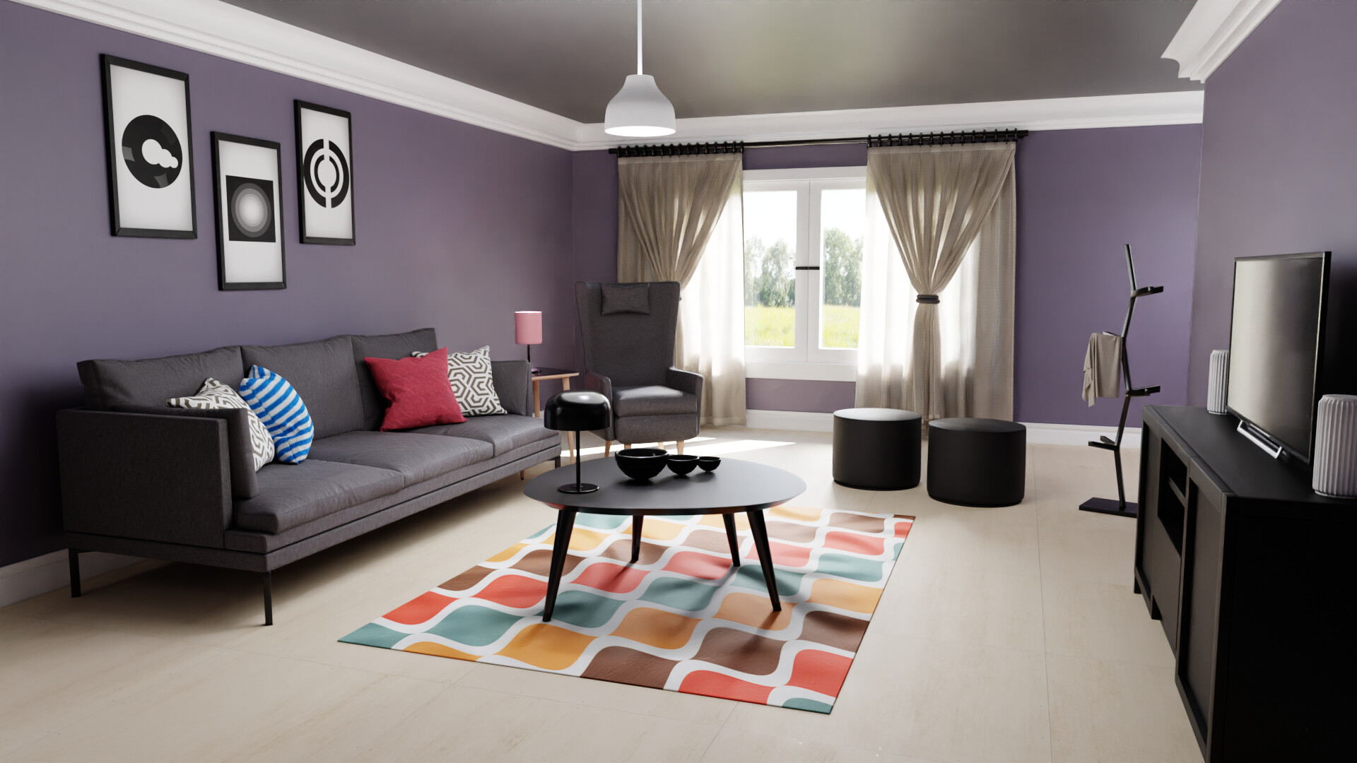 ArtStation - Complete Living Room