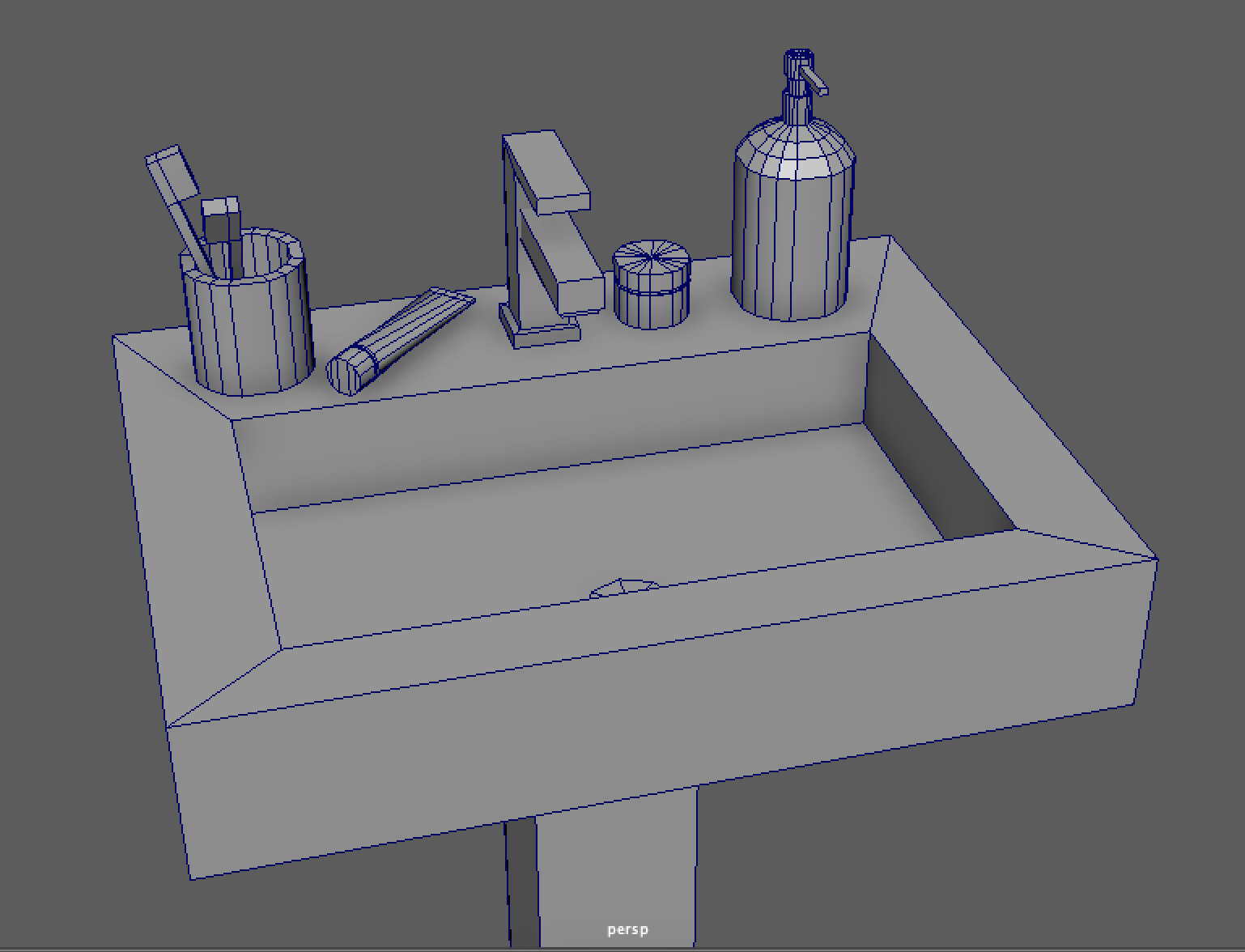 ArtStation - Items on sink