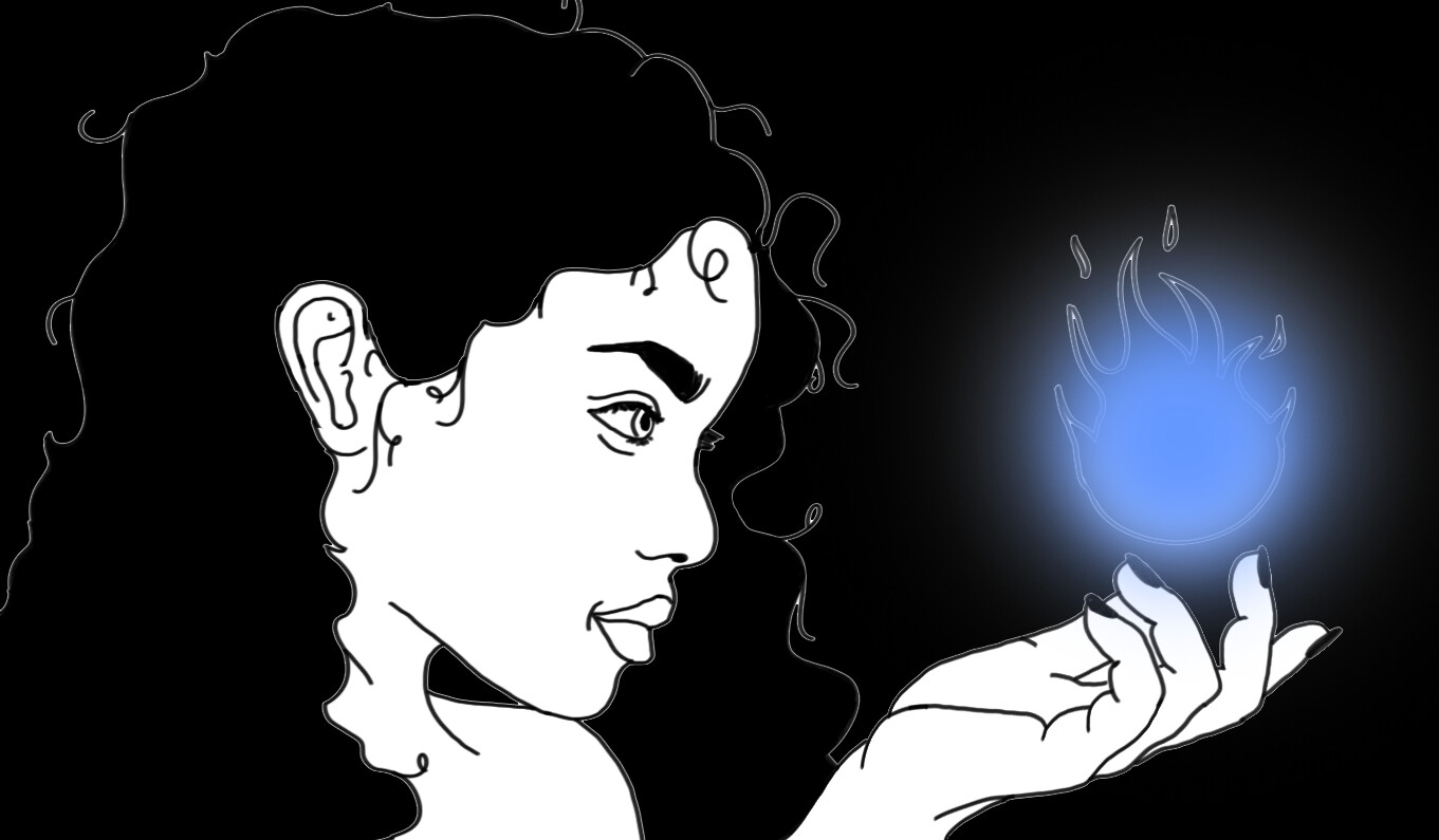 ArtStation - Blue Wisp