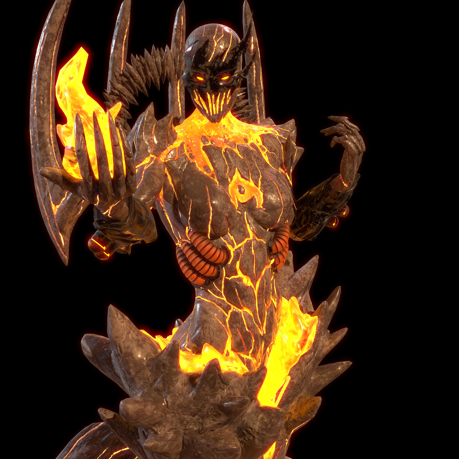 ArtStation - Lamia Lava Colossus