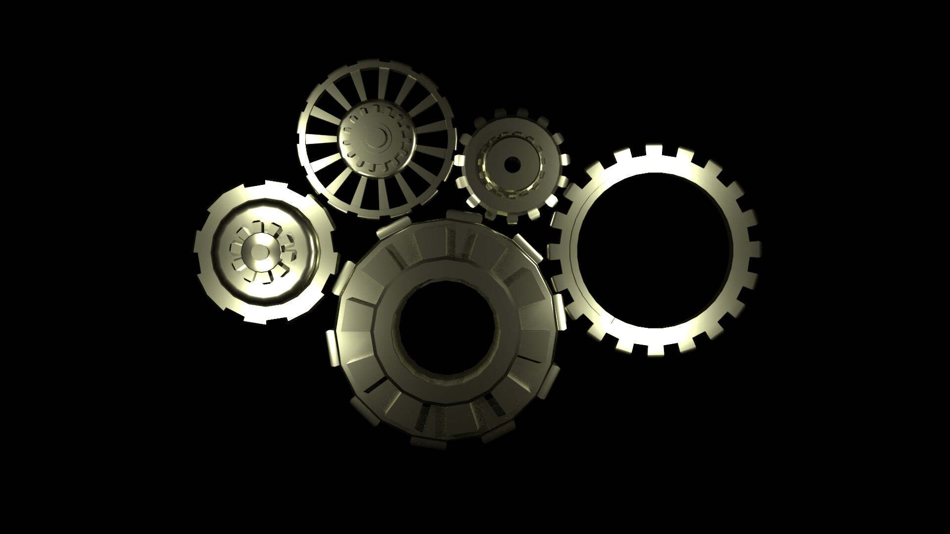 ArtStation - Gears Practice Model