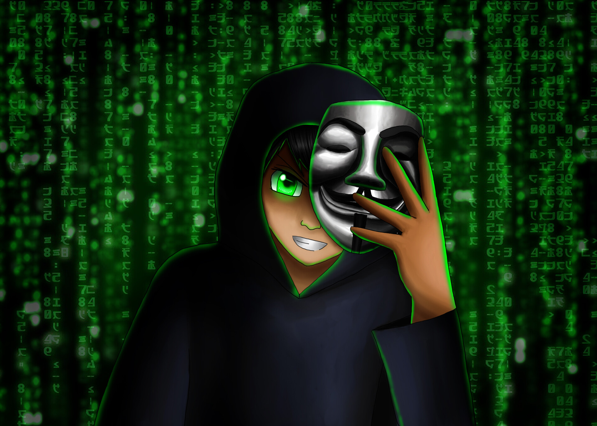 ArtStation - Anonymous hacker