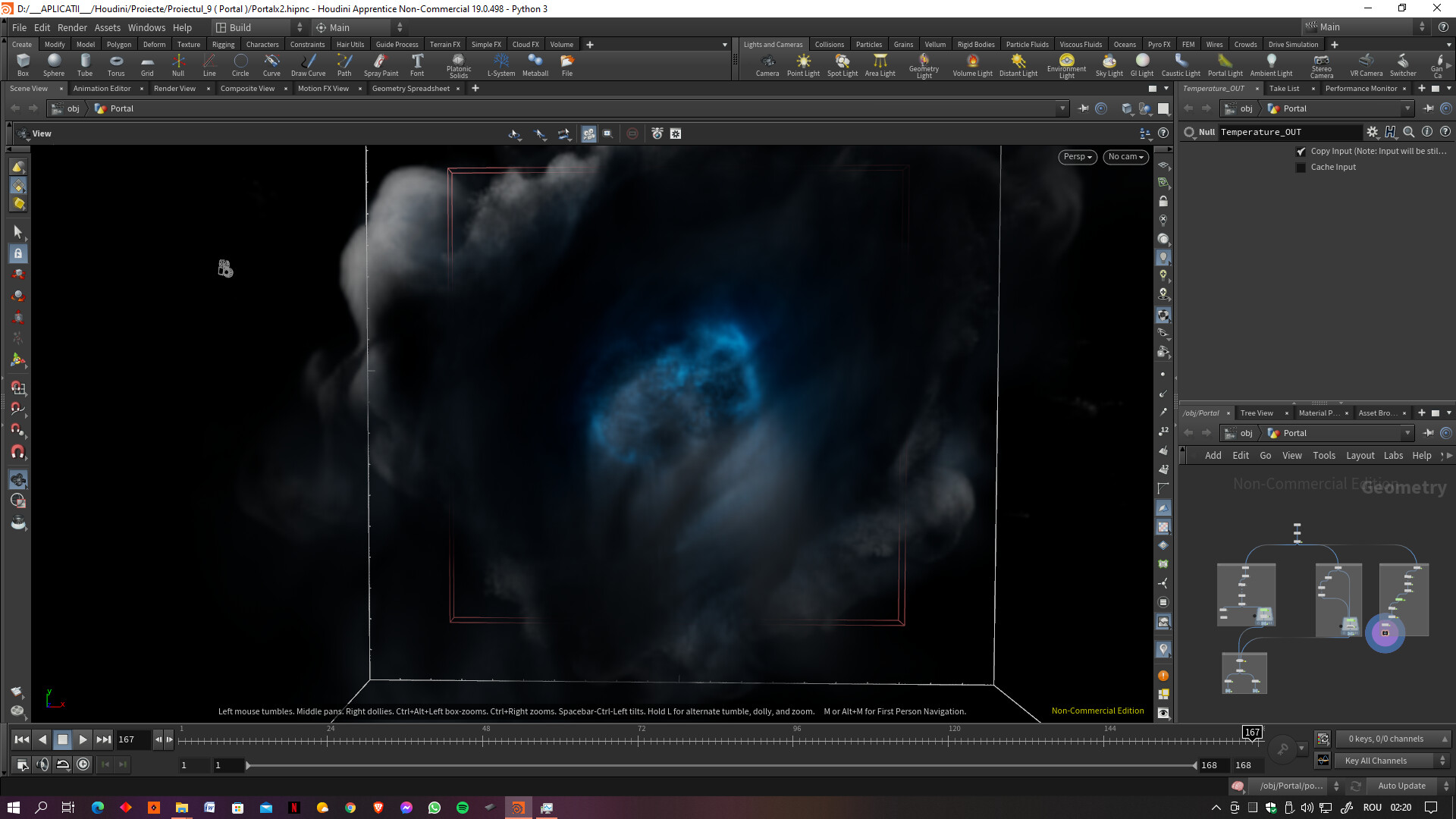 ArtStation - Particle portal