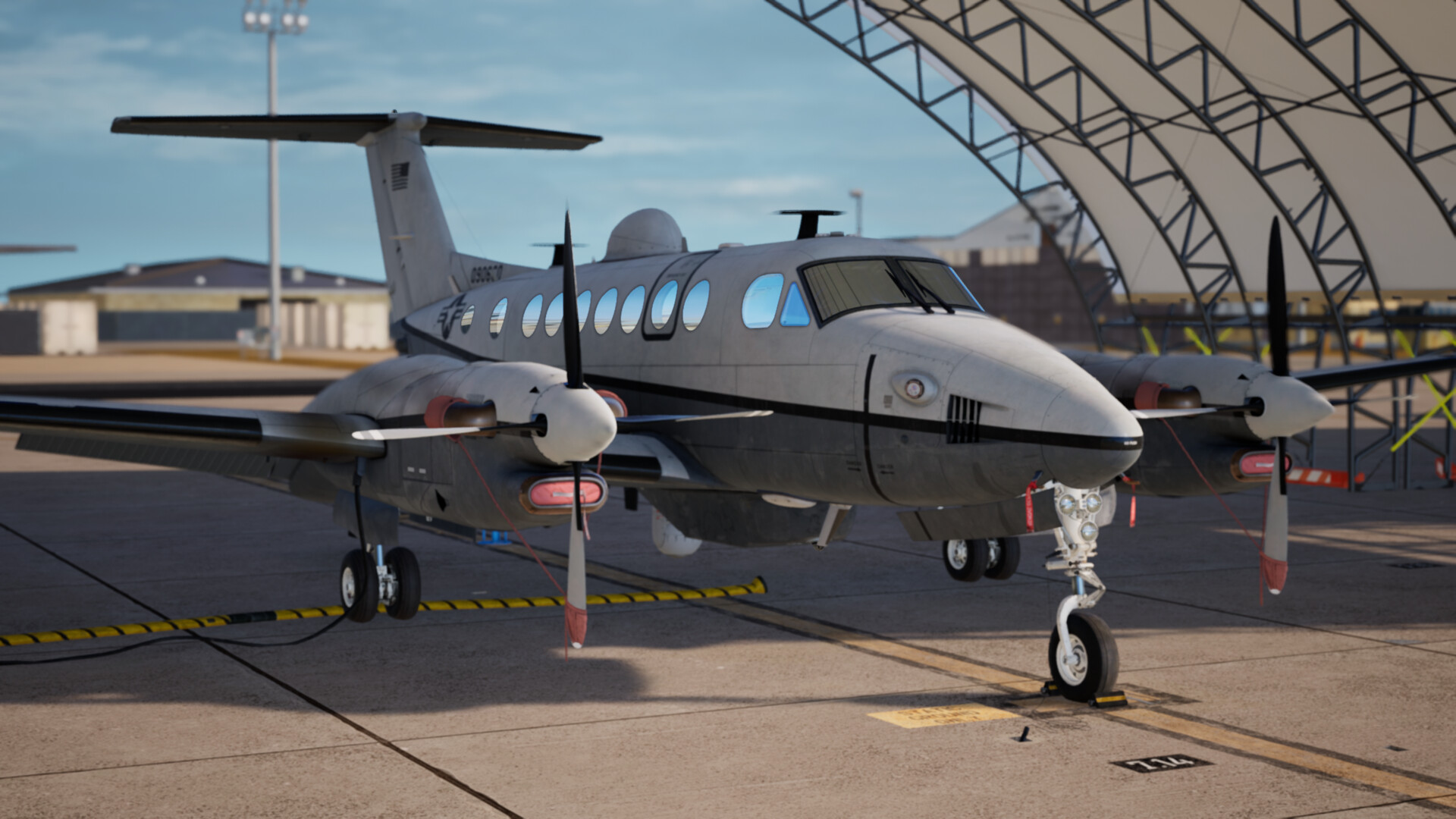 ArtStation - MC12 Aircraft VR Training