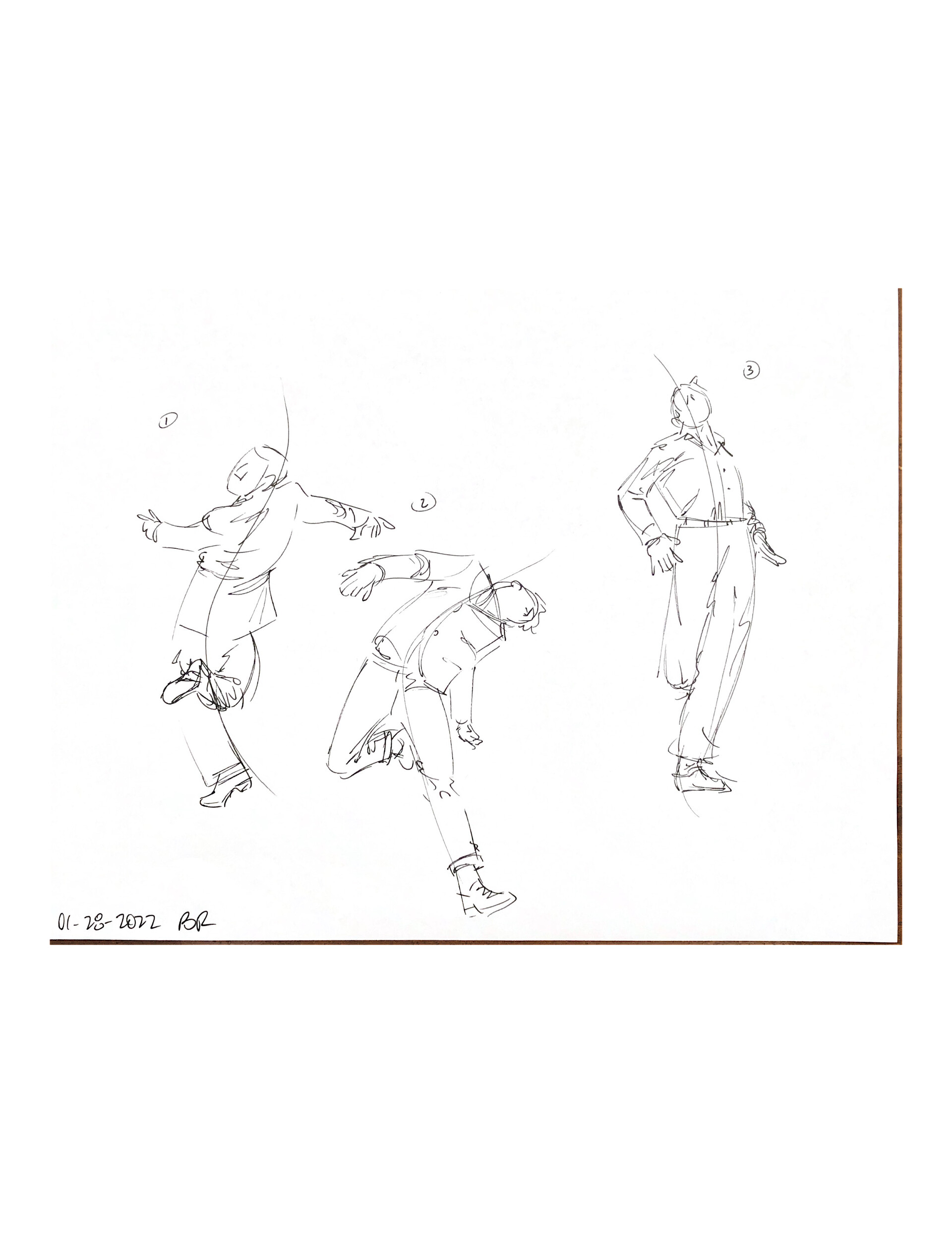 ArtStation - Classic Dance | Reference Sketches