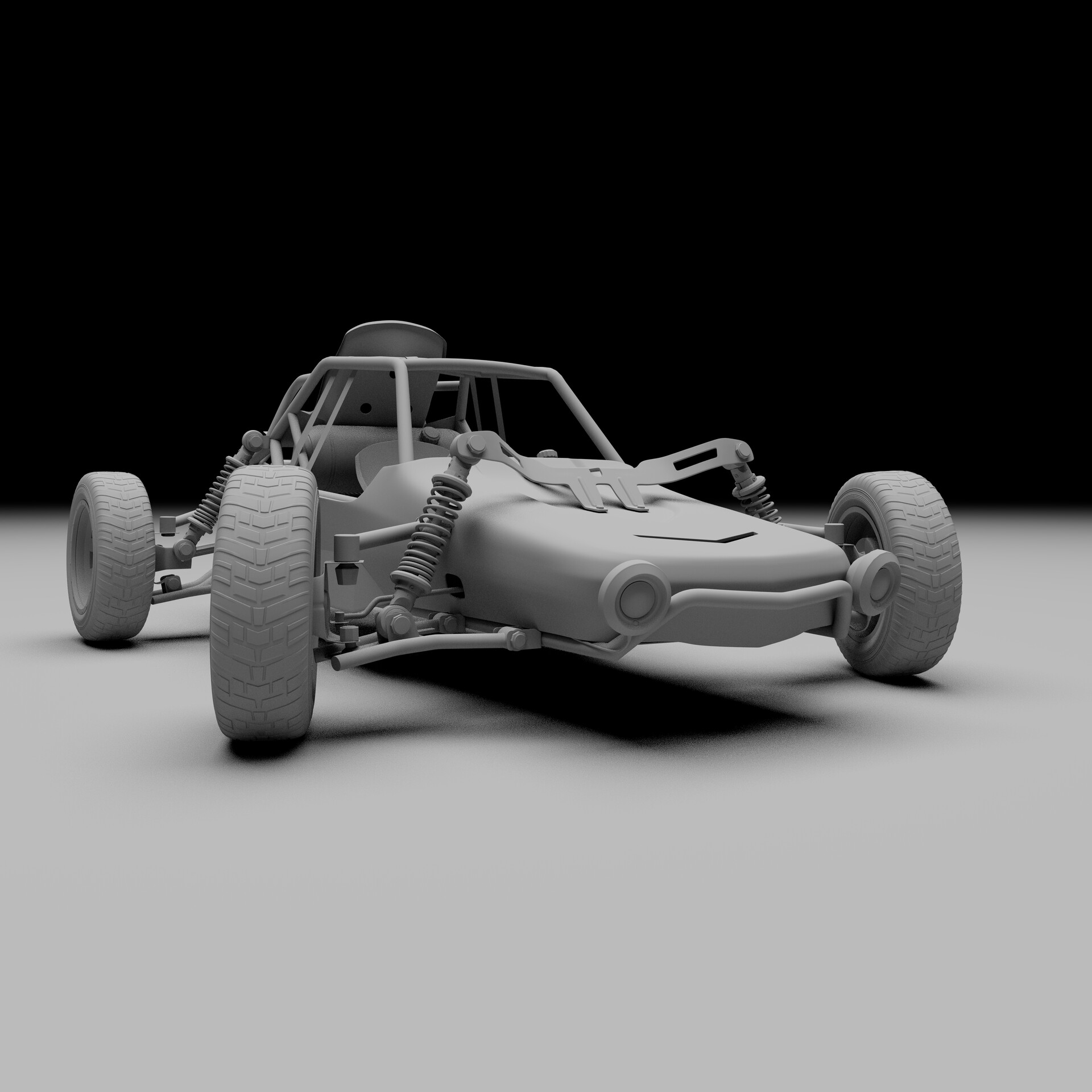 ArtStation - Chenowth buggy PUBG (WIP)