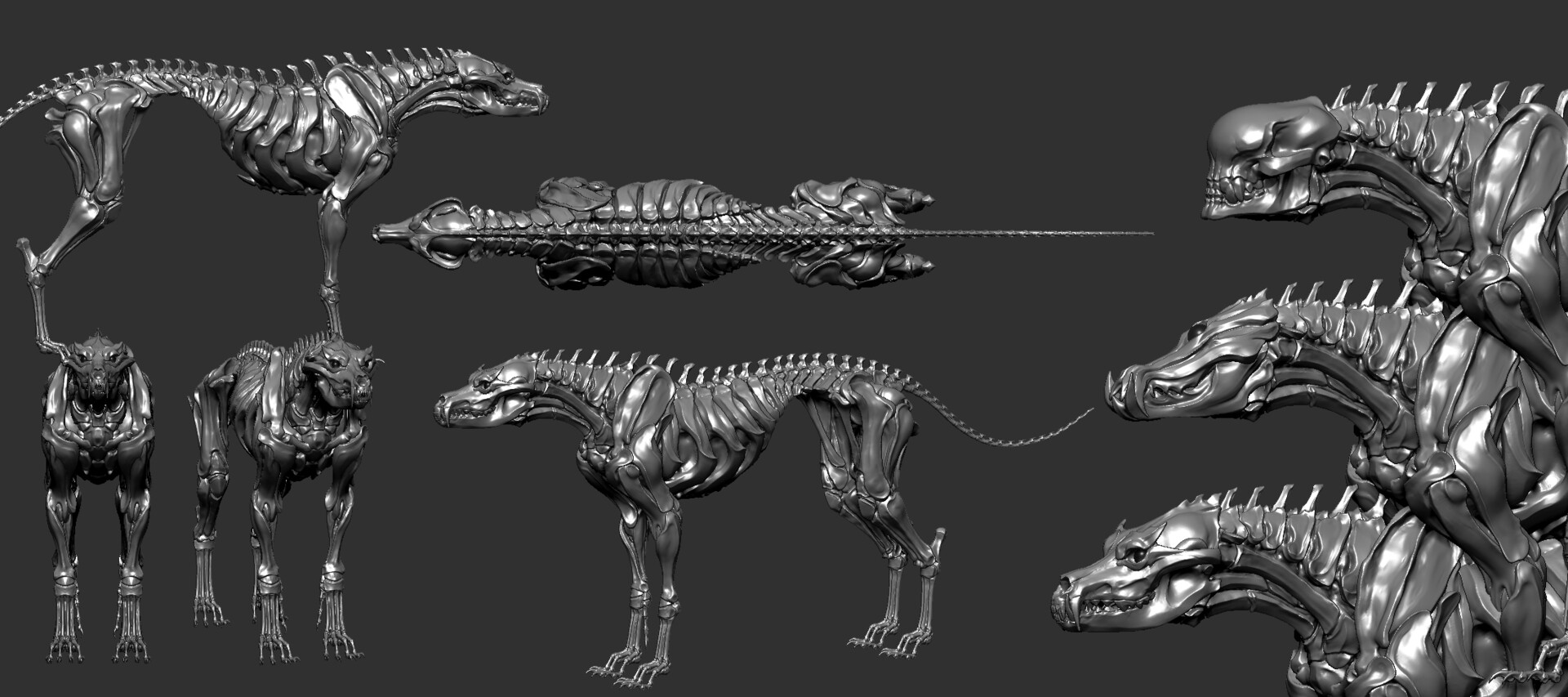 dinyi chen - boneknight 骸骑士 — 骸魔 bone demon,骸魇 bonemare,骸猎獒 bonehound