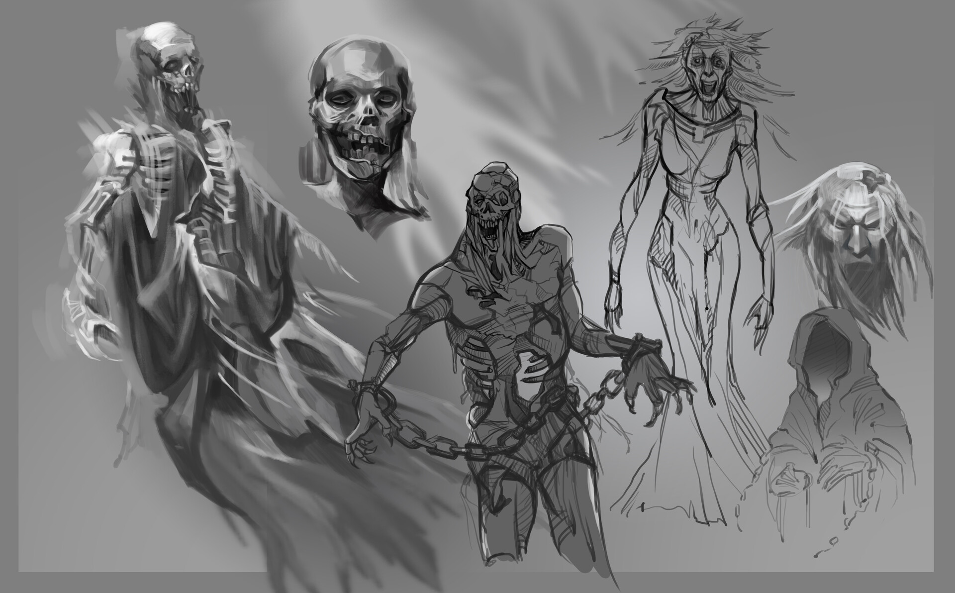 ArtStation - Monster concept art