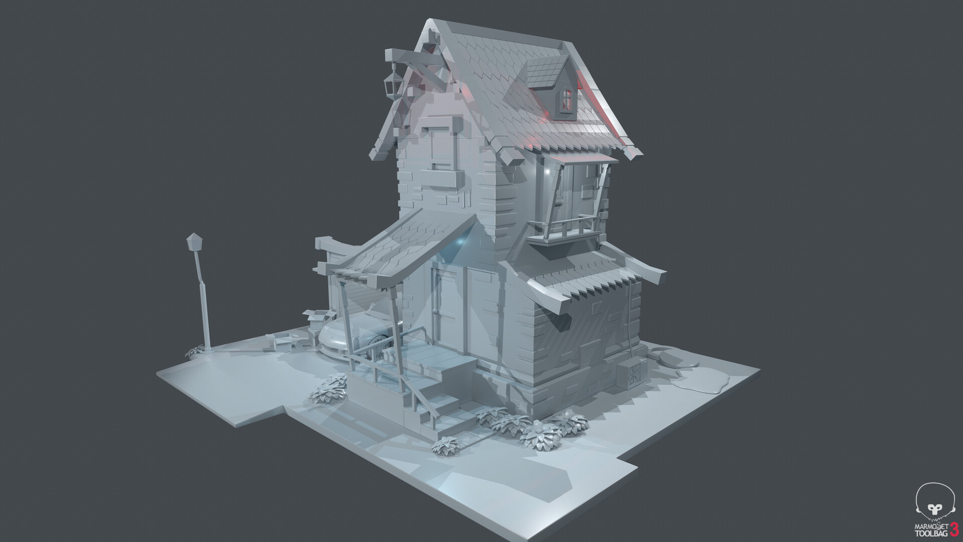 ArtStation - Cartoon House