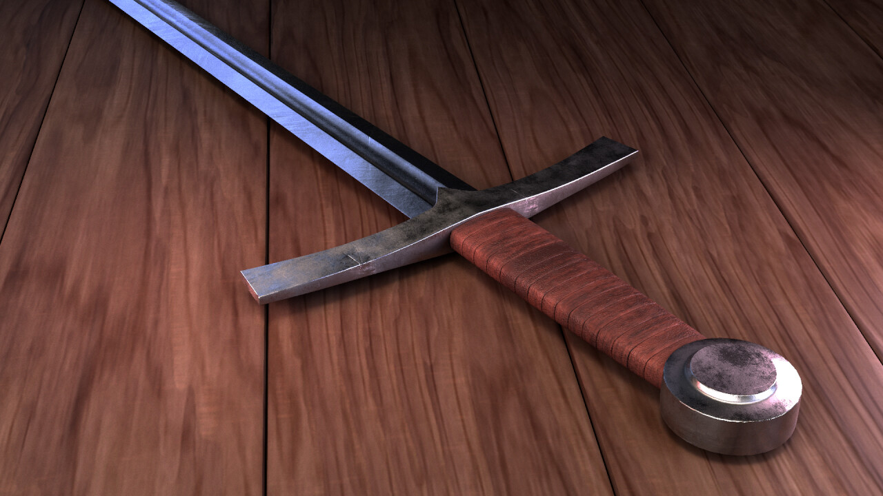 ArtStation - Knight Sword