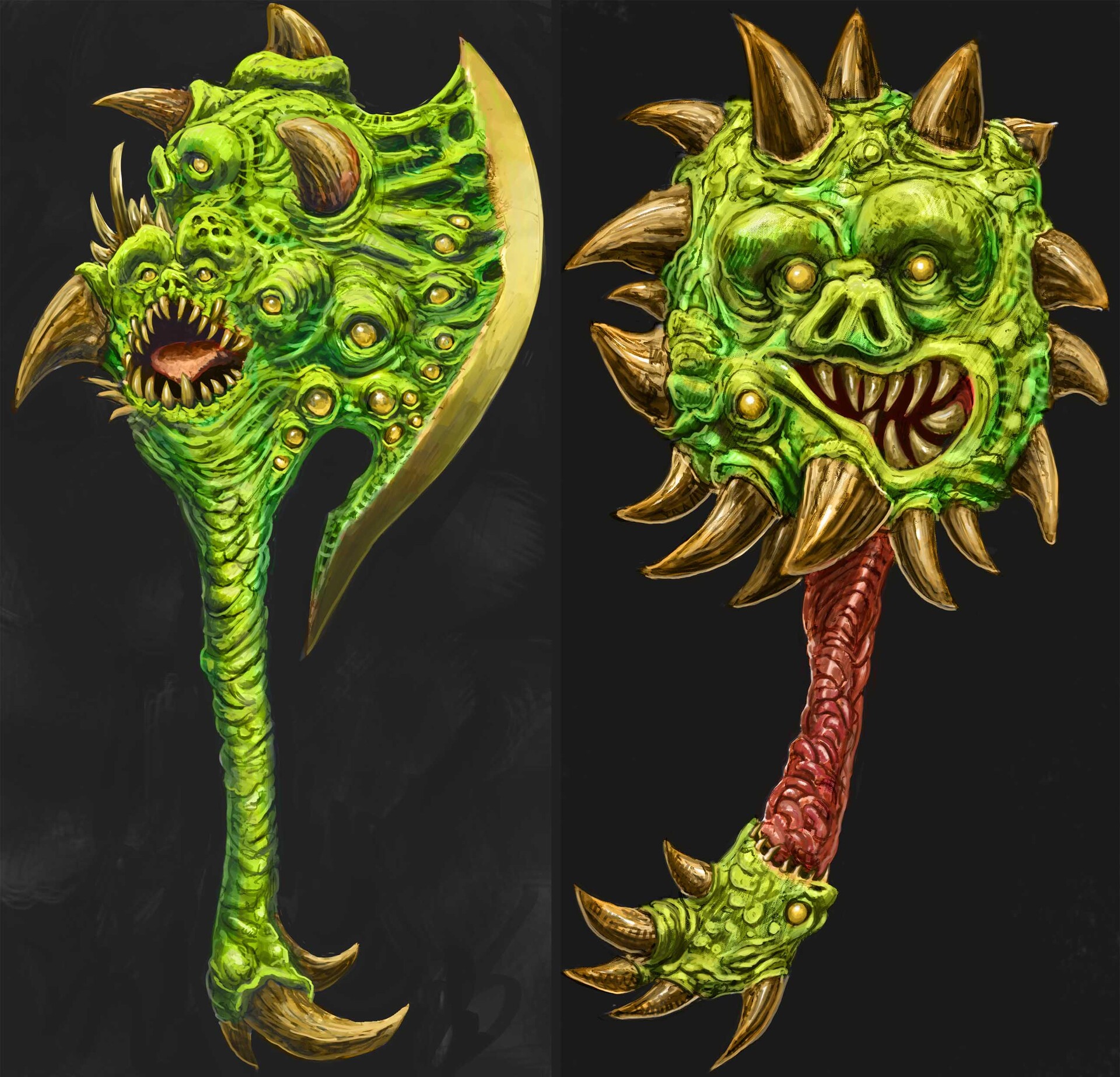 ArtStation - Hammers,Axes and Hatchets