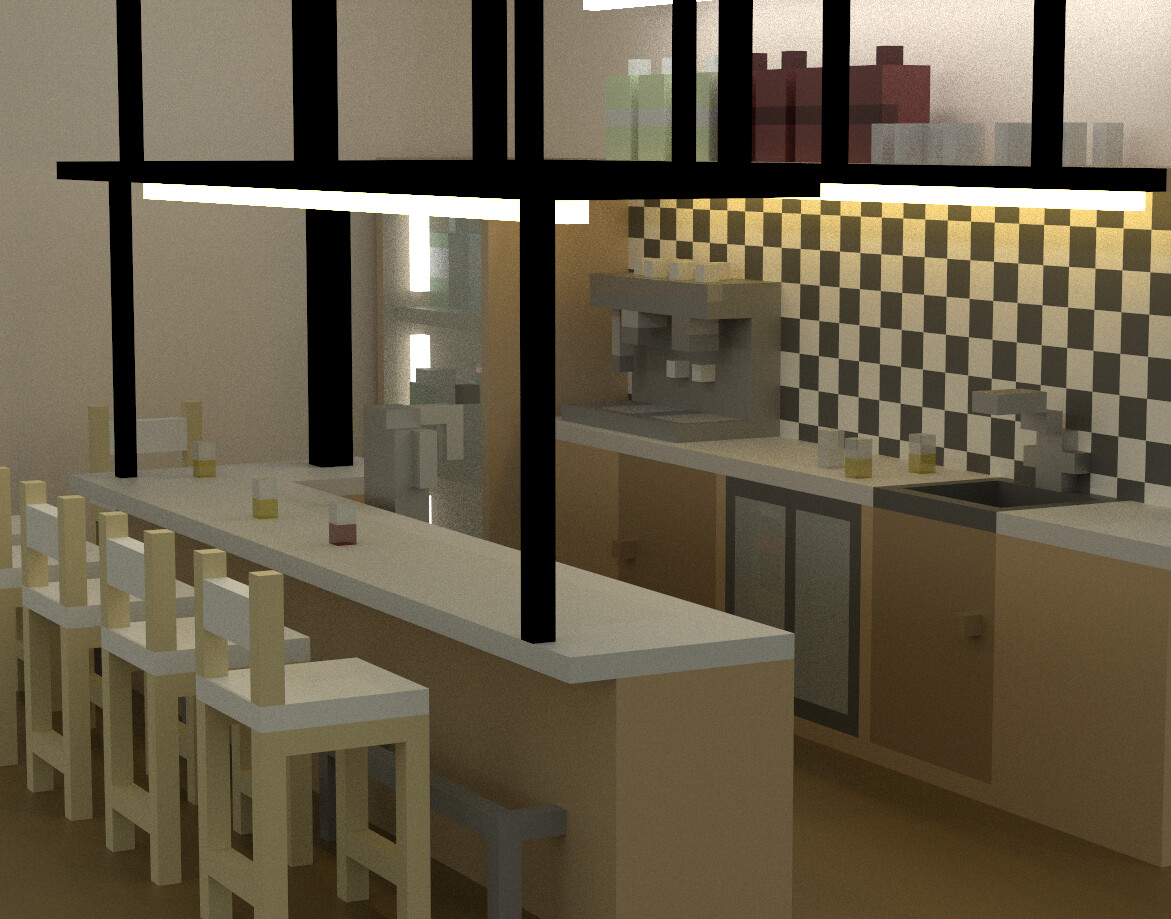 ArtStation - one of those bars