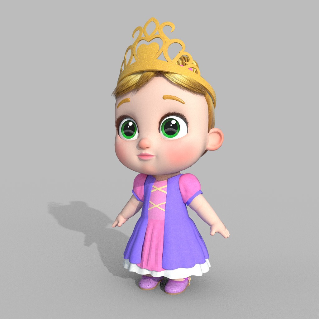 ArtStation - Little World - Princess Song