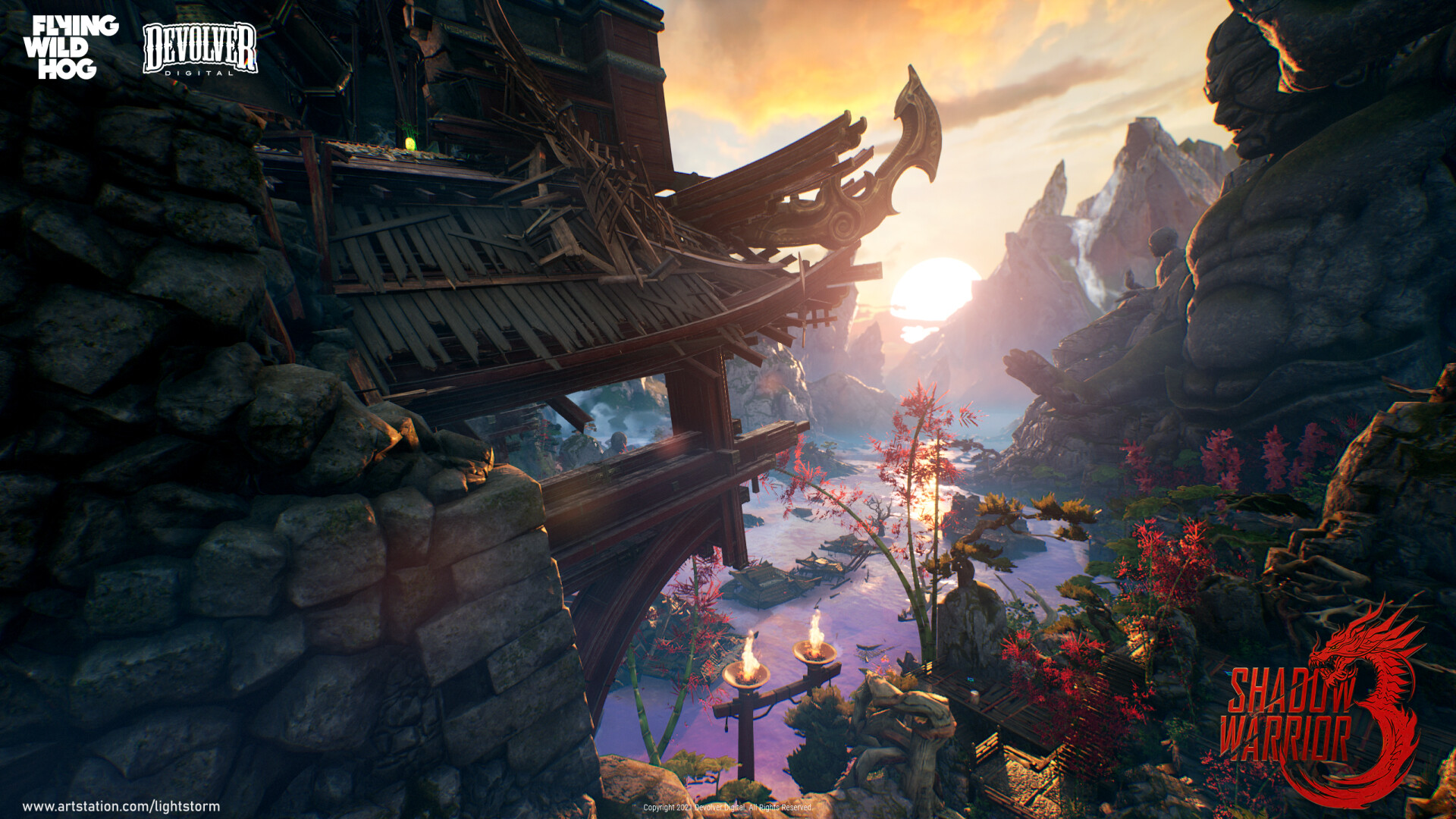 ArtStation - Shadow Warrior 3 | Dam