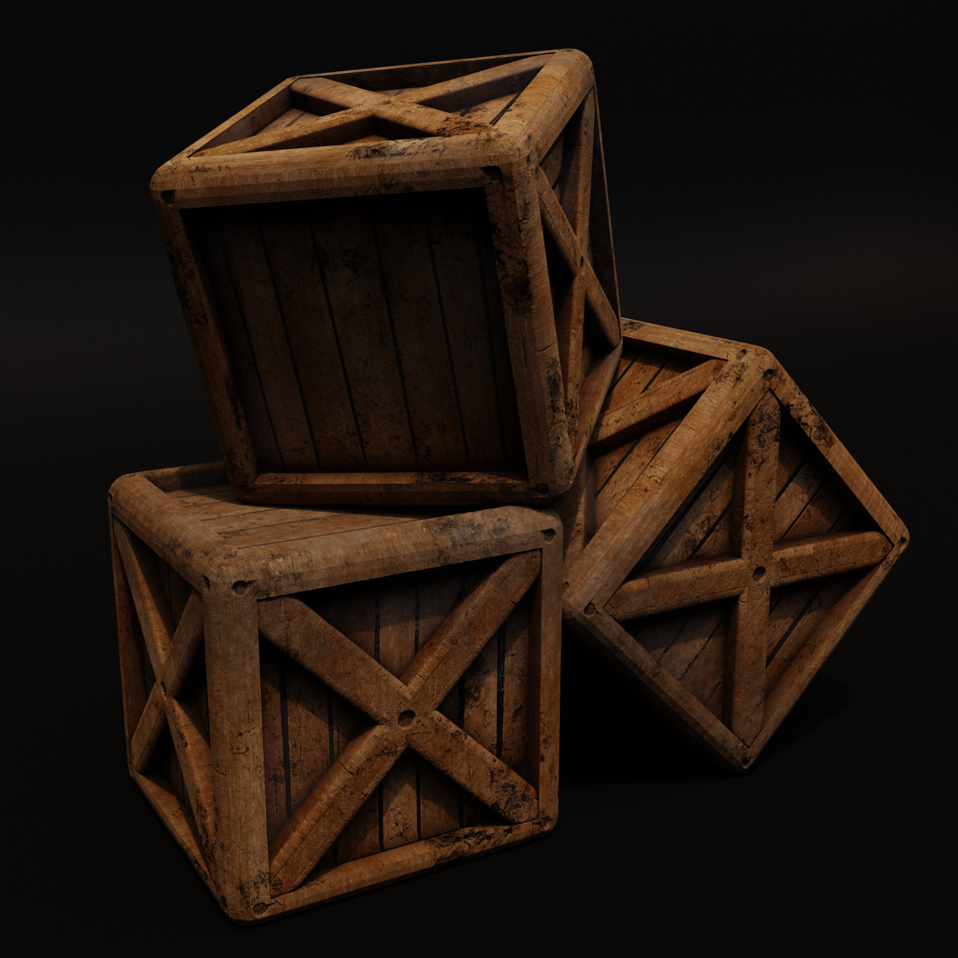 ArtStation - Abandoned Crates
