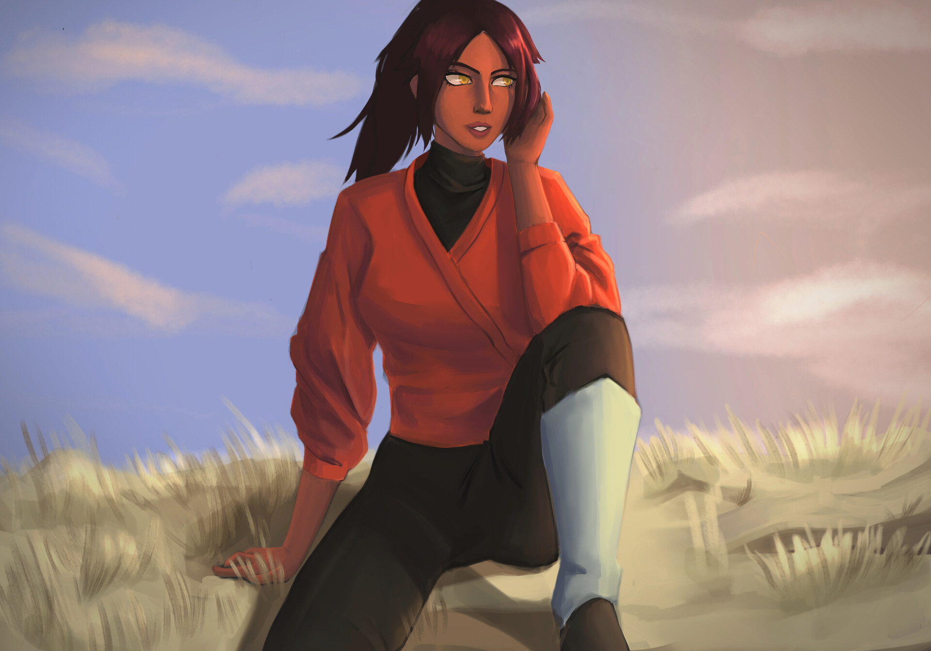 ArtStation - Yoruichi Fanart