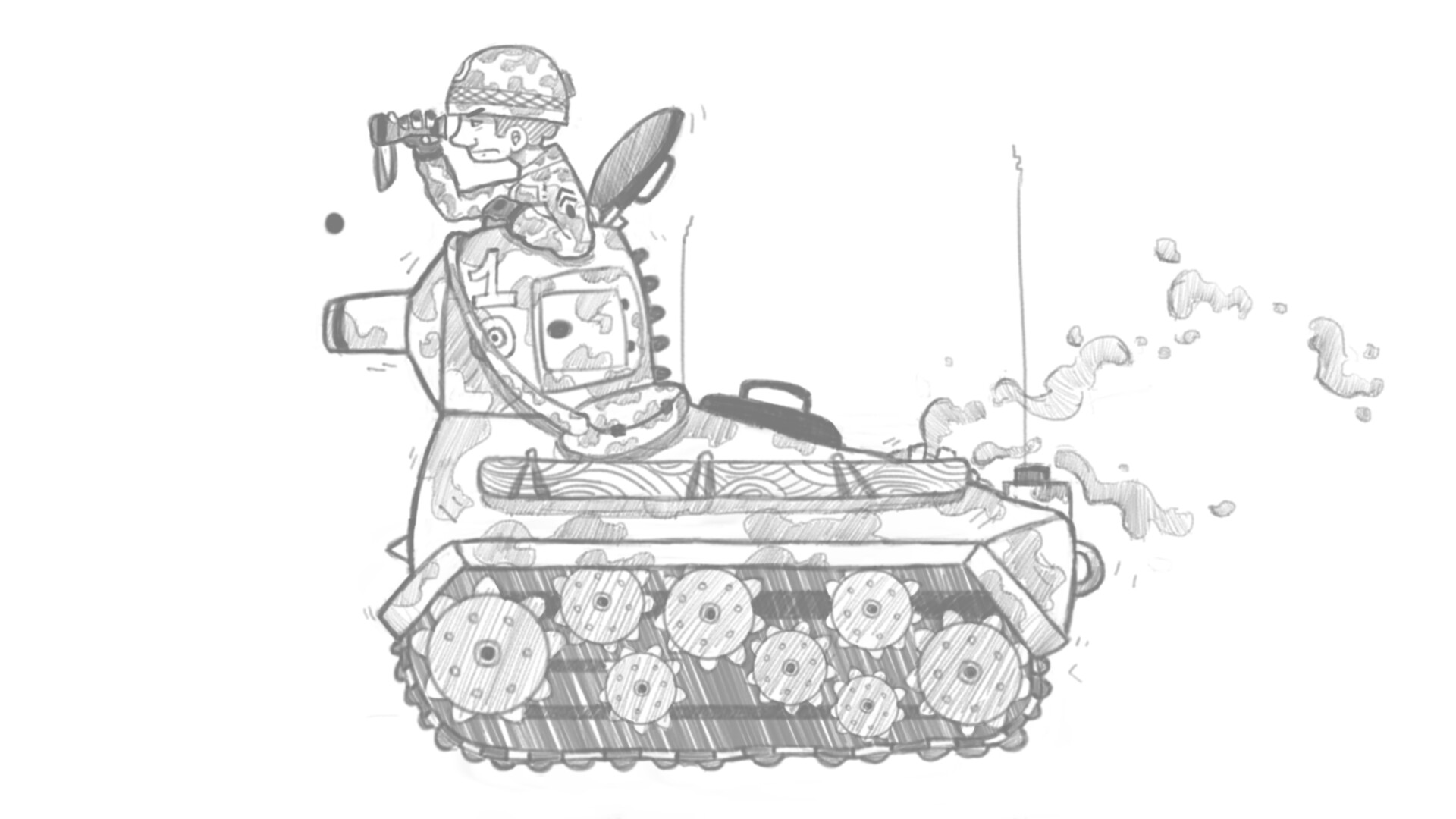 ArtStation - Tank Commander