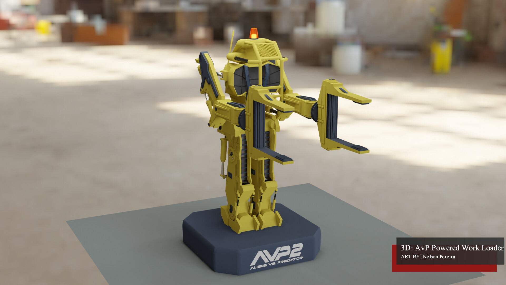 ArtStation - P-5000 Powered Work Loader (Alien)