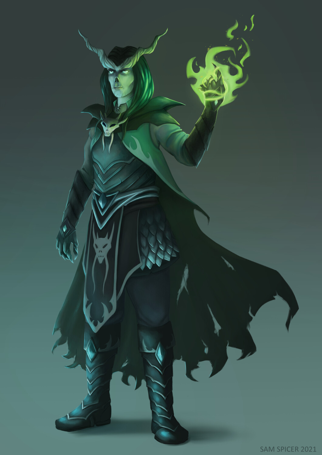 ArtStation - Olin Oravel | Pact Lich of Fraz Urb'luu