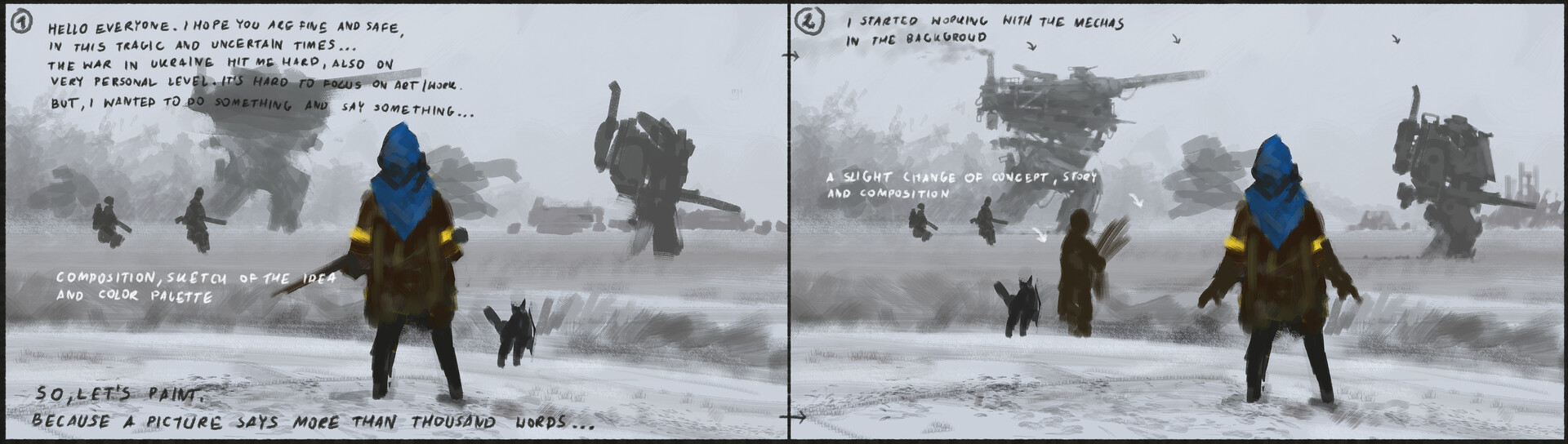 Jakub Rozalski - Neighbors