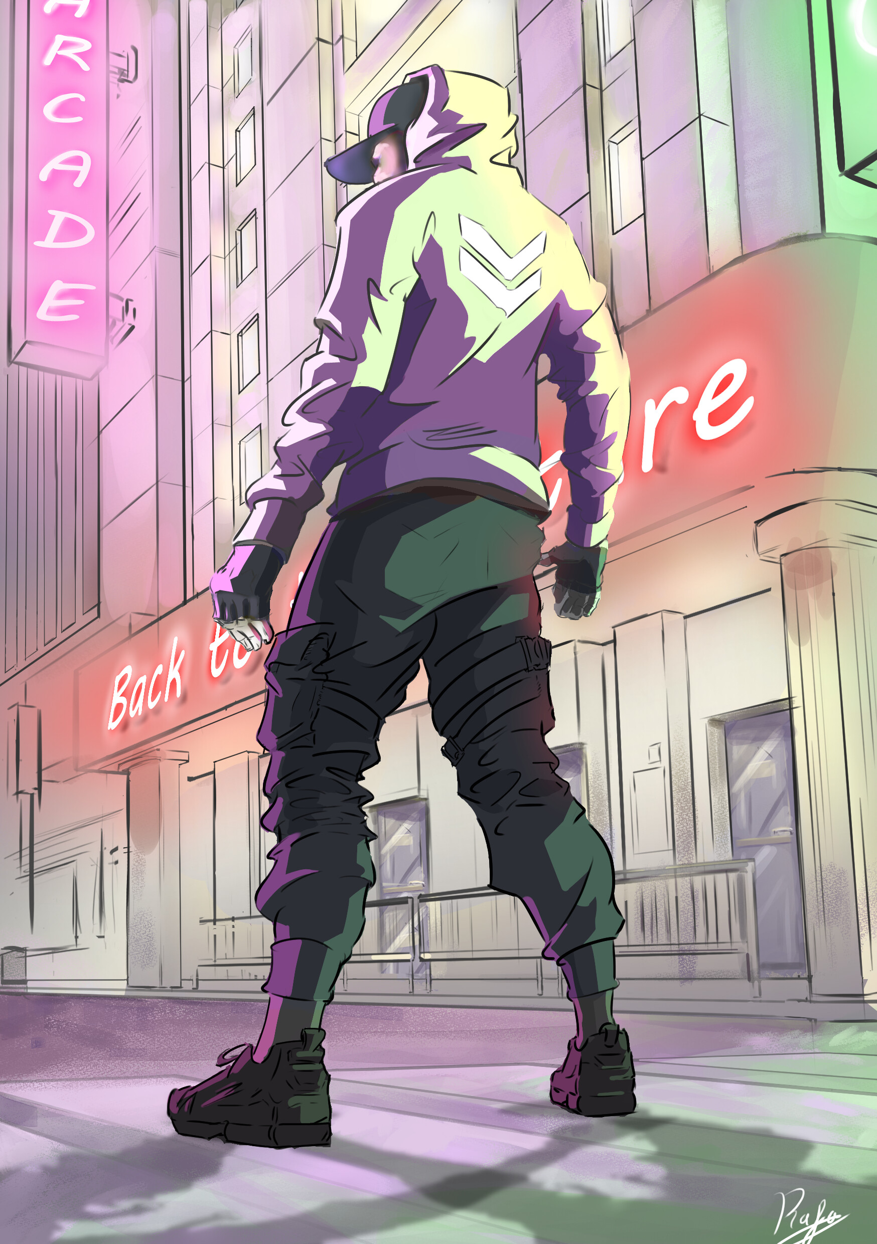 ArtStation - 80's aesthetics