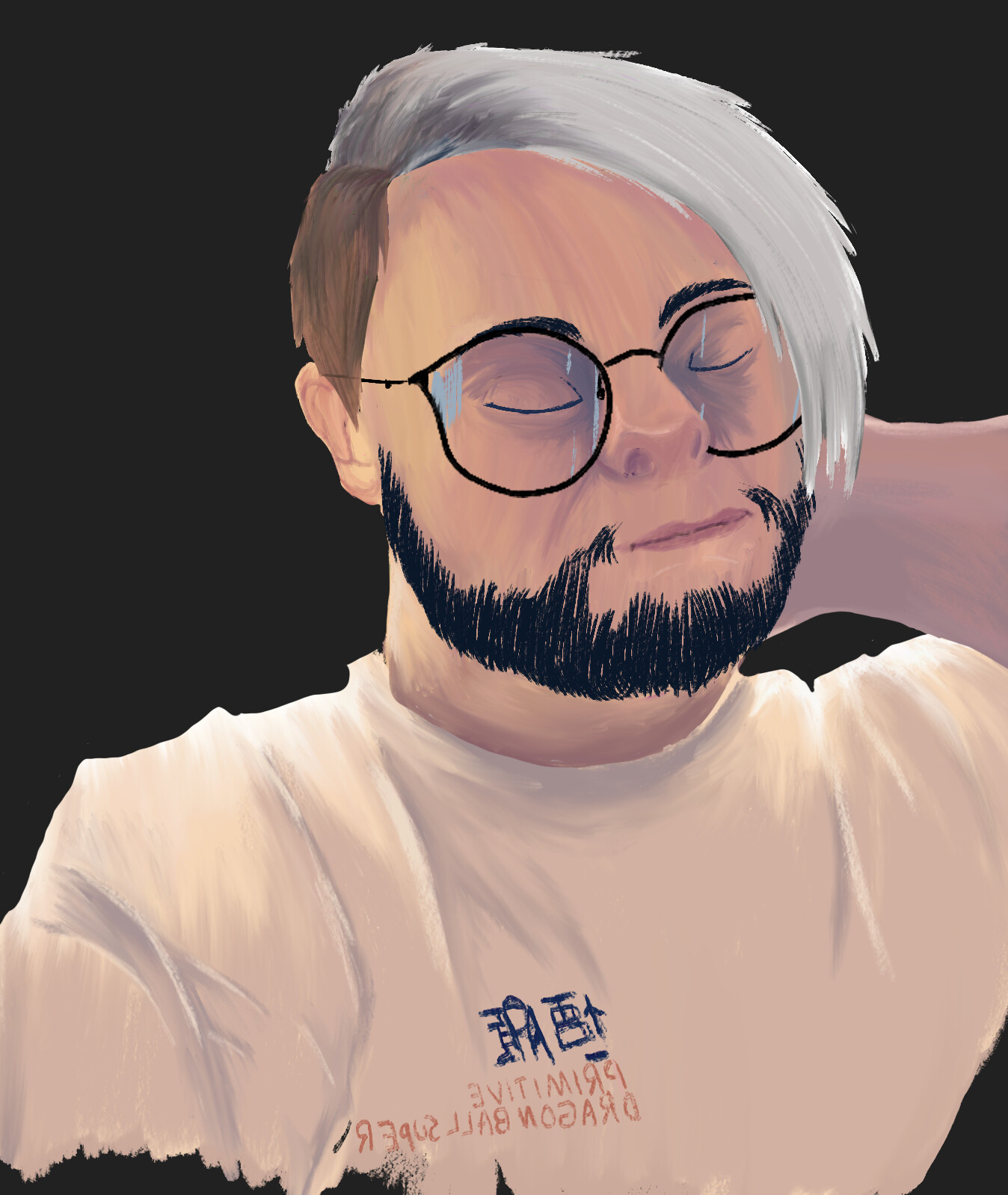 ArtStation - First Digital Self Portrait Painting